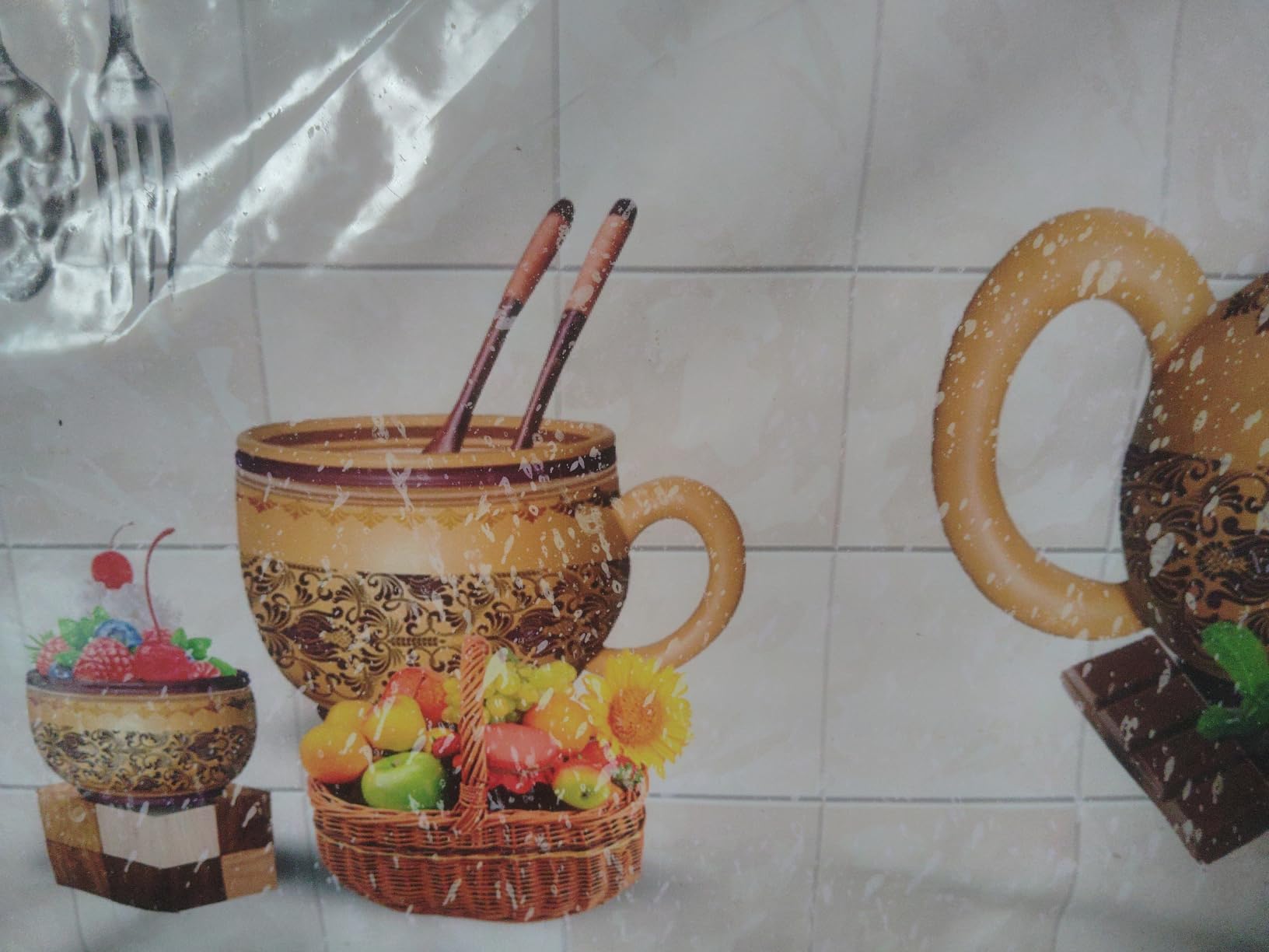 BDM WALLPAPER Sticker Wallpaper Rolls for Home Decoration Wall Sticker ...