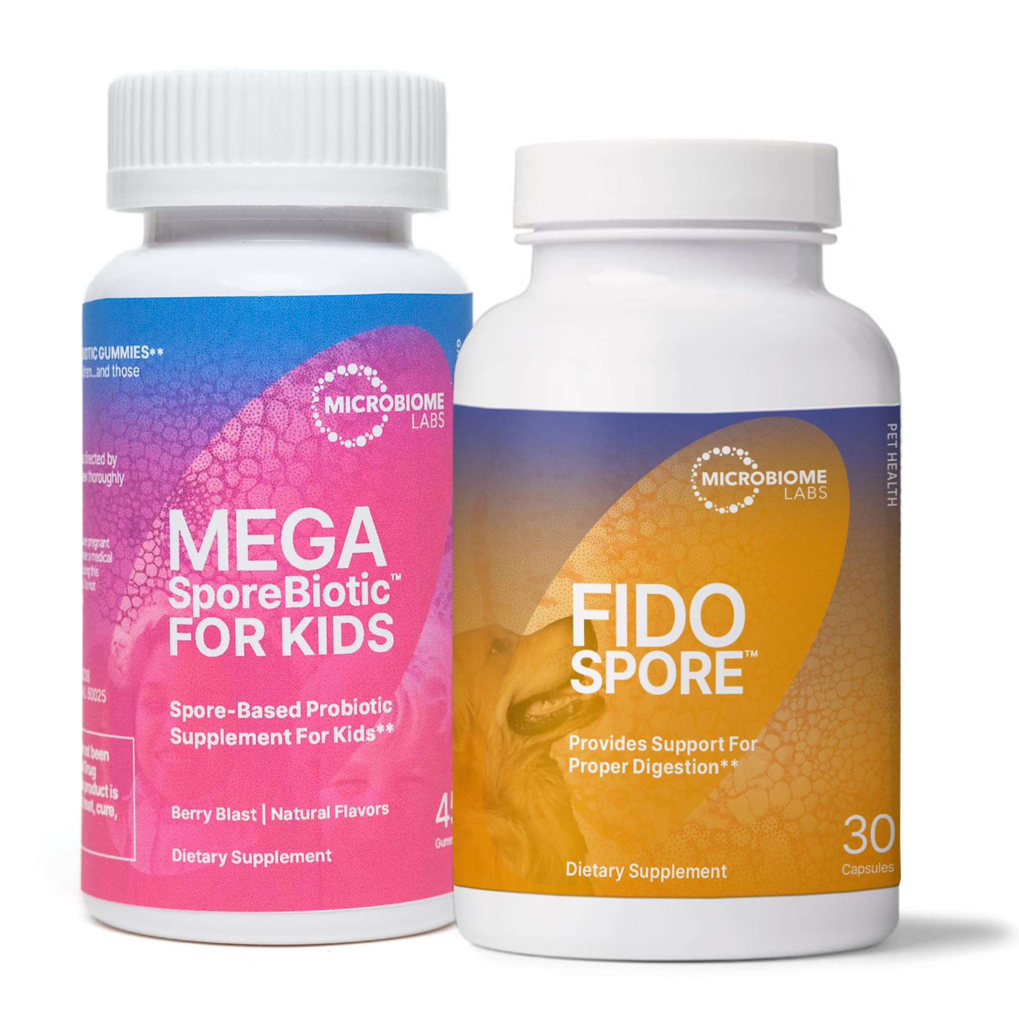 Amazon.com: Microbiome Labs Kids & Pet Probiotic Bundle ...