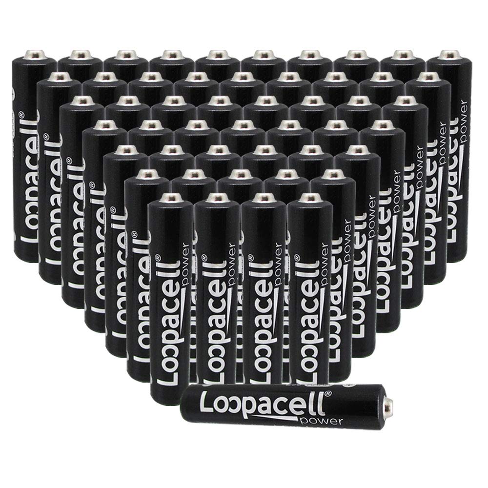 Amazon.com: LOOPACELL 50 New AAAA Batteries : Health & Household
