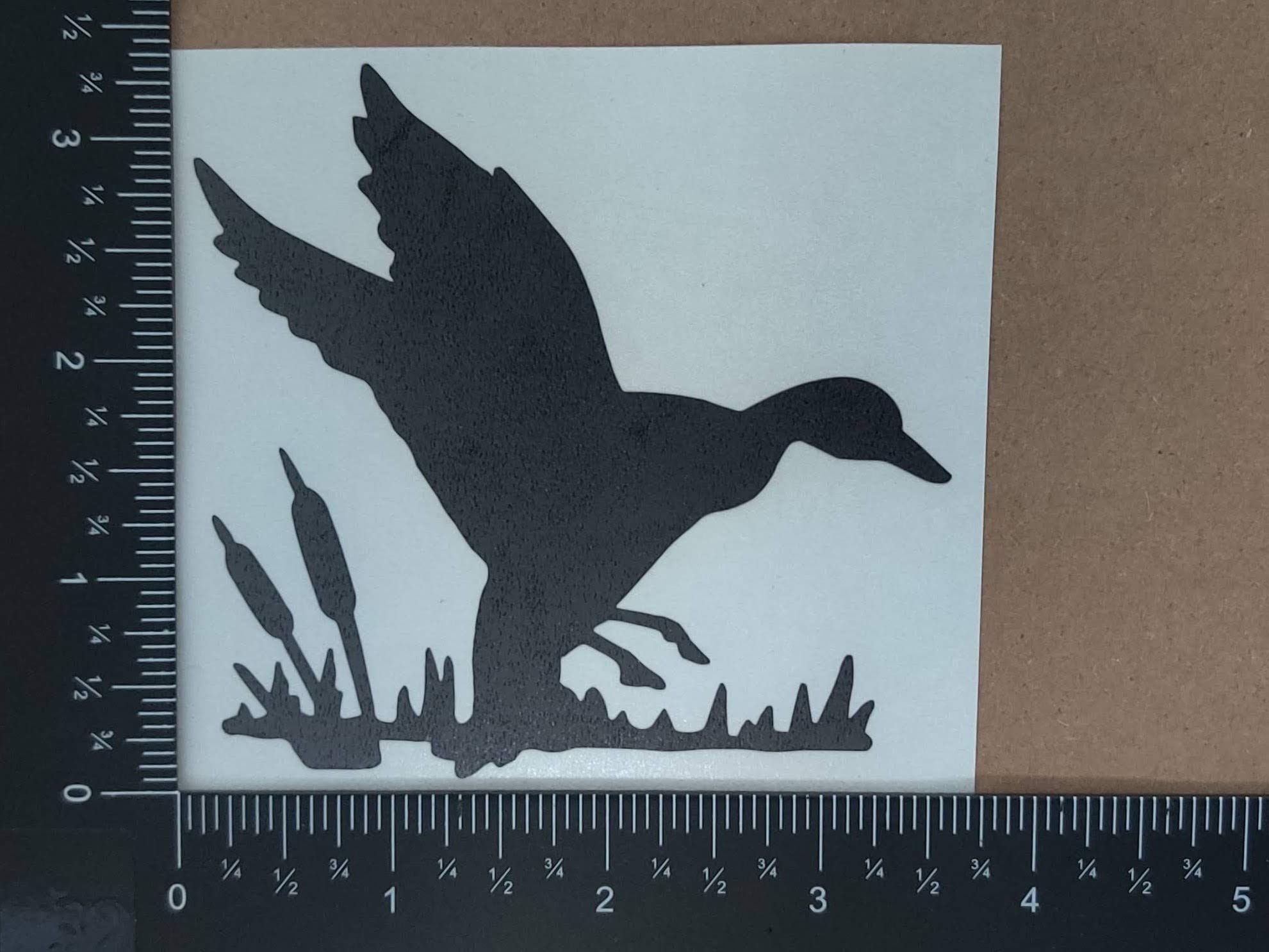 Ducks Landing Decal Banking Pintail Decal – East Coast Waterfowl