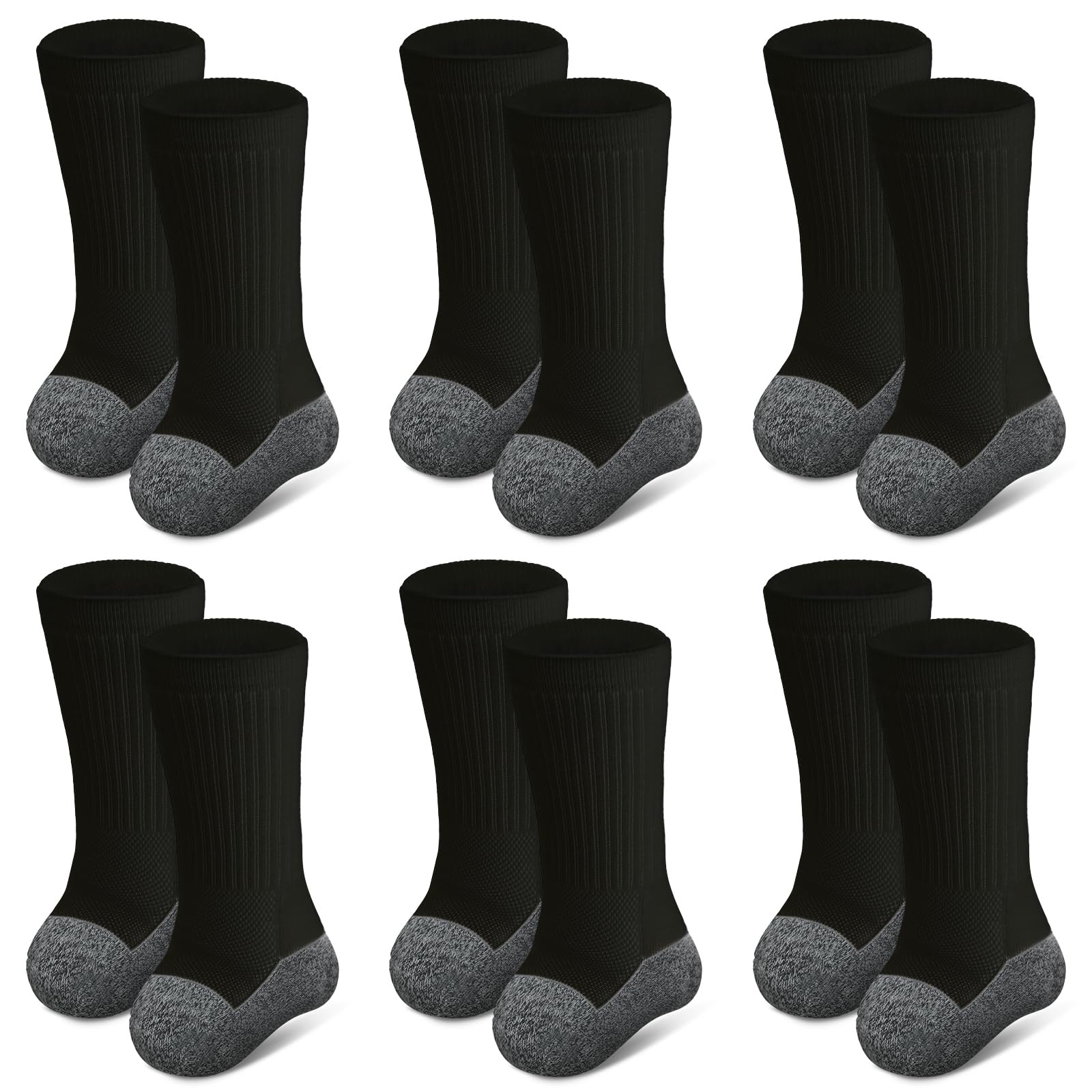 Amazon.com: Silicherry 12 Pcs Amputee Socks Crew Soft Prosthetic Socks ...
