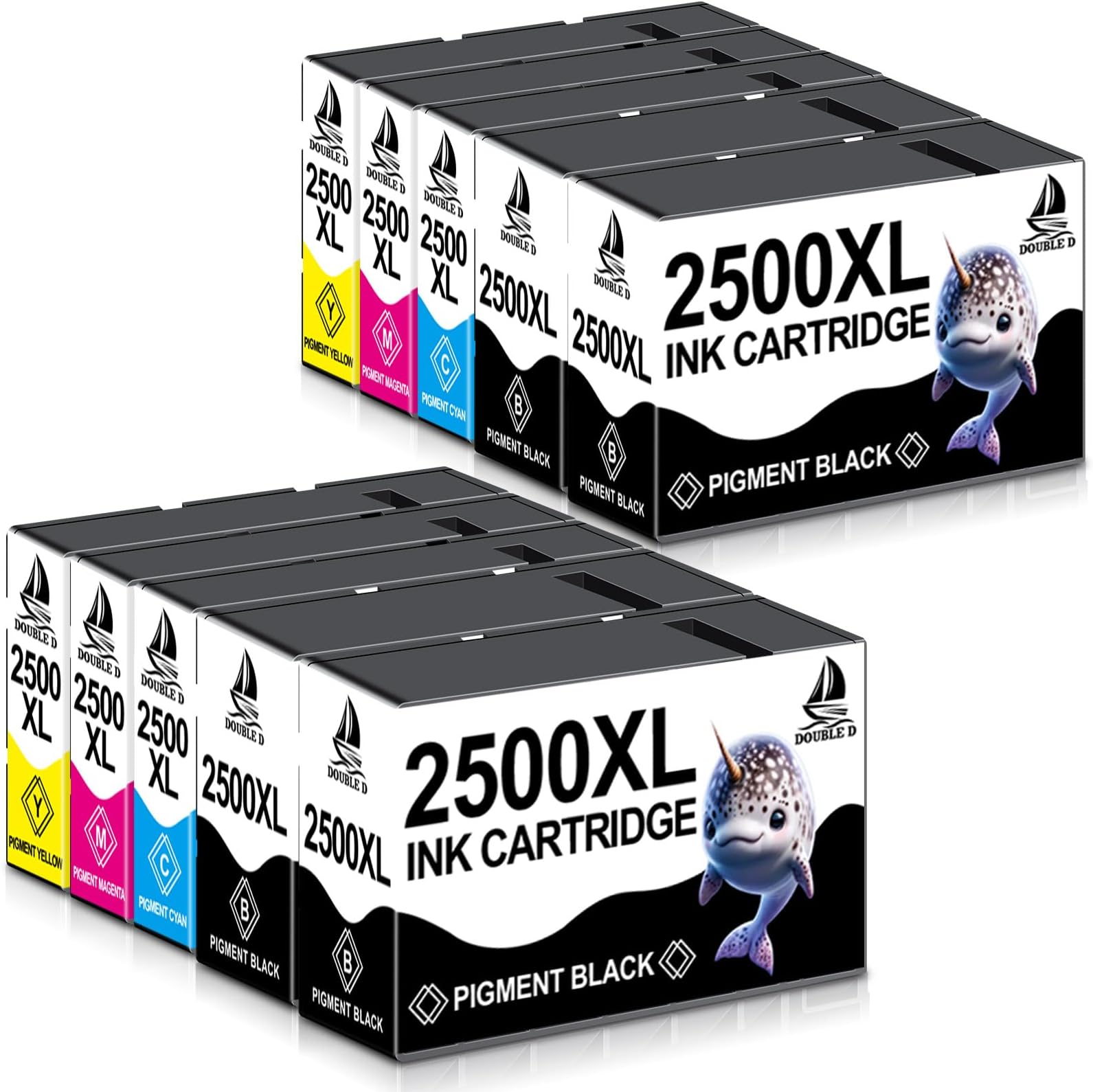 4er-Pack 2500XL Kompatibel mit Canon PGI-2500XL PGI 2500 Multipack ...