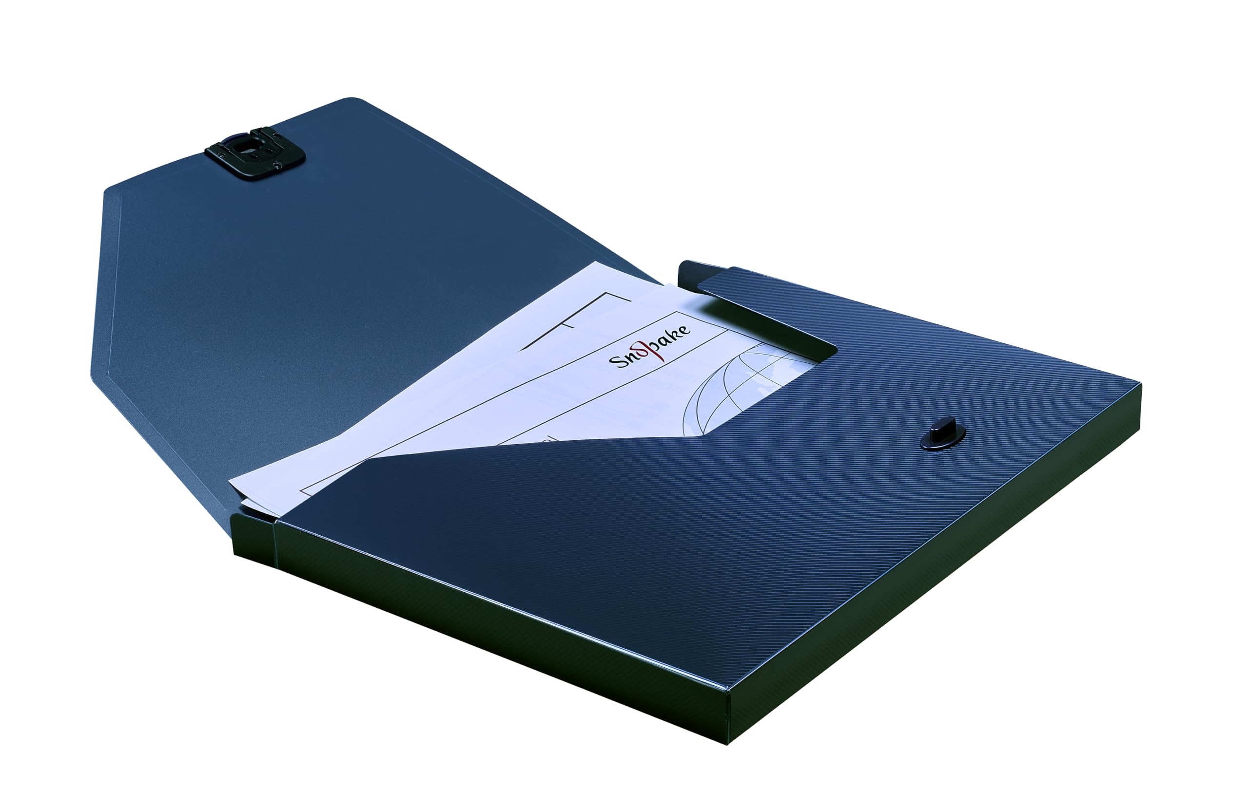 Snopake A4 DocBox Dark Blue 25mm Box File with Push Lock [Pack of 1 ...
