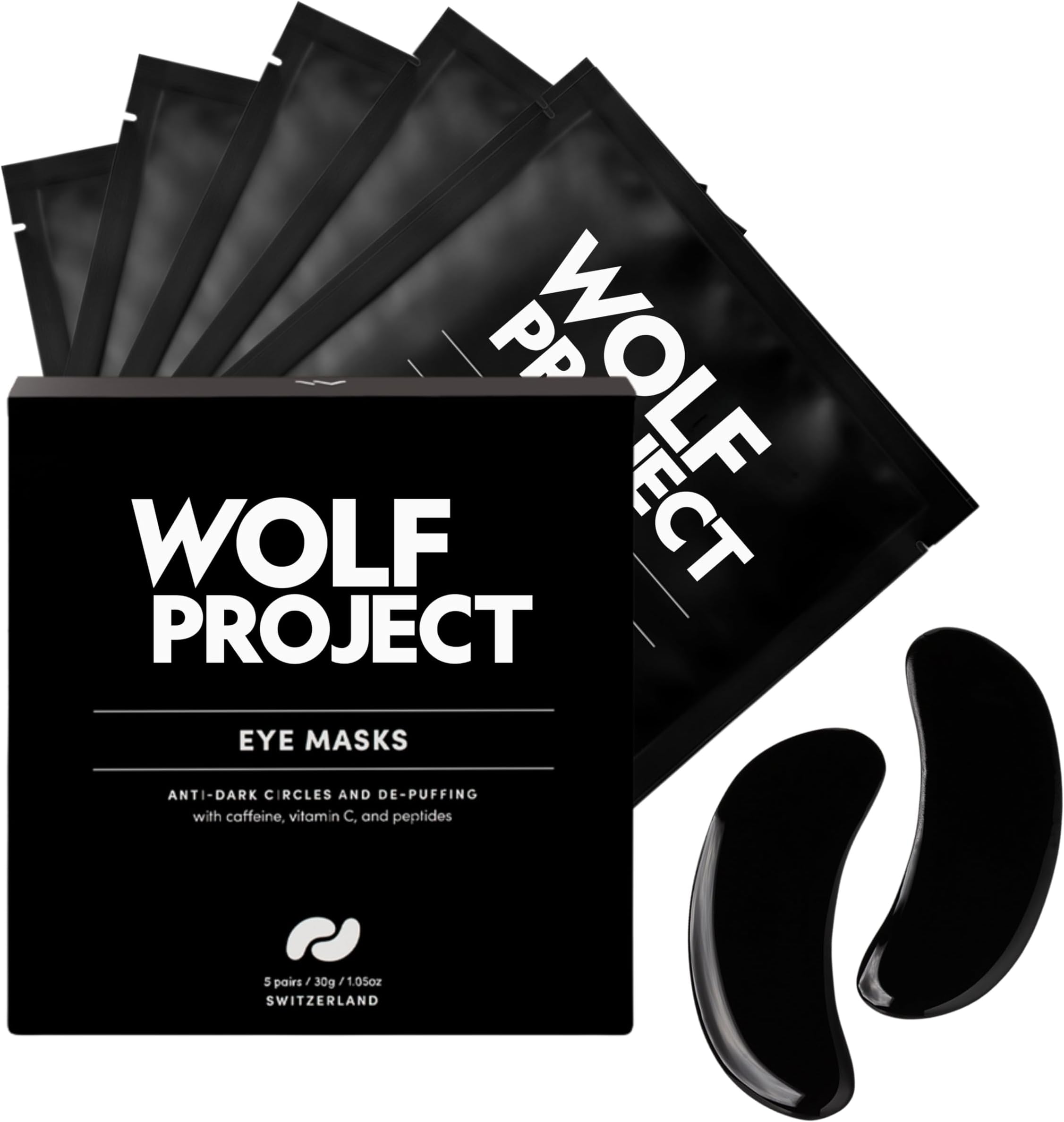 Amazon.com : Under Eye Patches with Caffeine, Collagen & Niacinamide ...