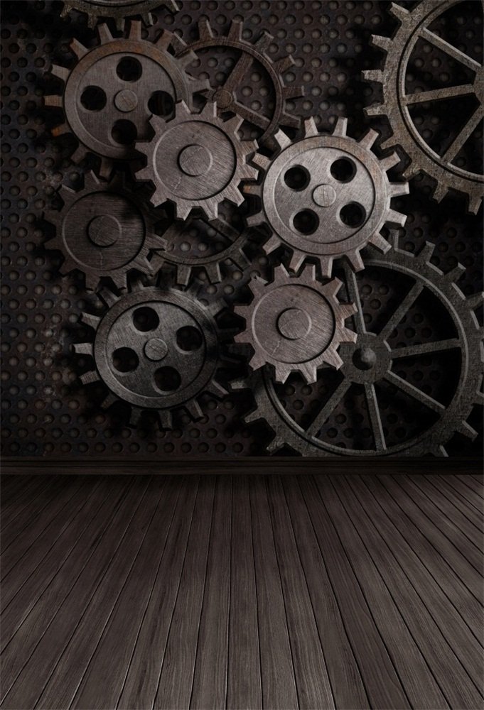 Dark Gears Background