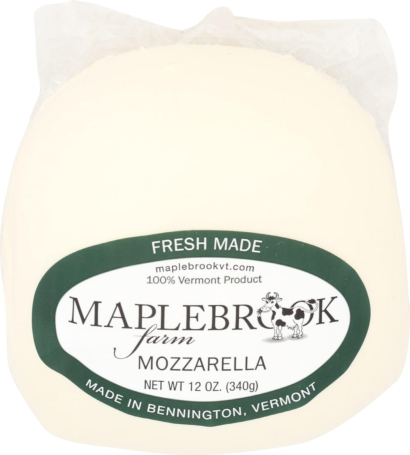Amazon.com: MAPLEBROOK FARM Fresh Mozzarella Ball, 12 OZ : Grocery ...