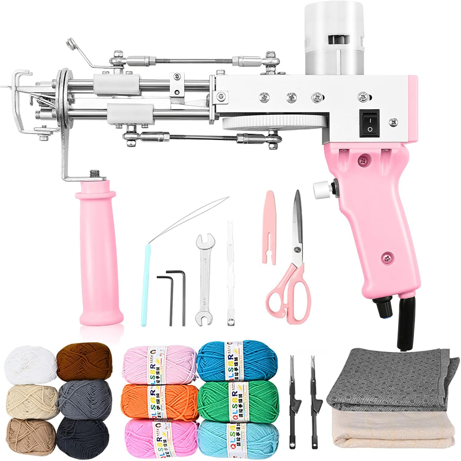 Amazon.com: FancyBant Tufting Gun,2 in 1 Cut Pile Loop Pile Rug Gun ...