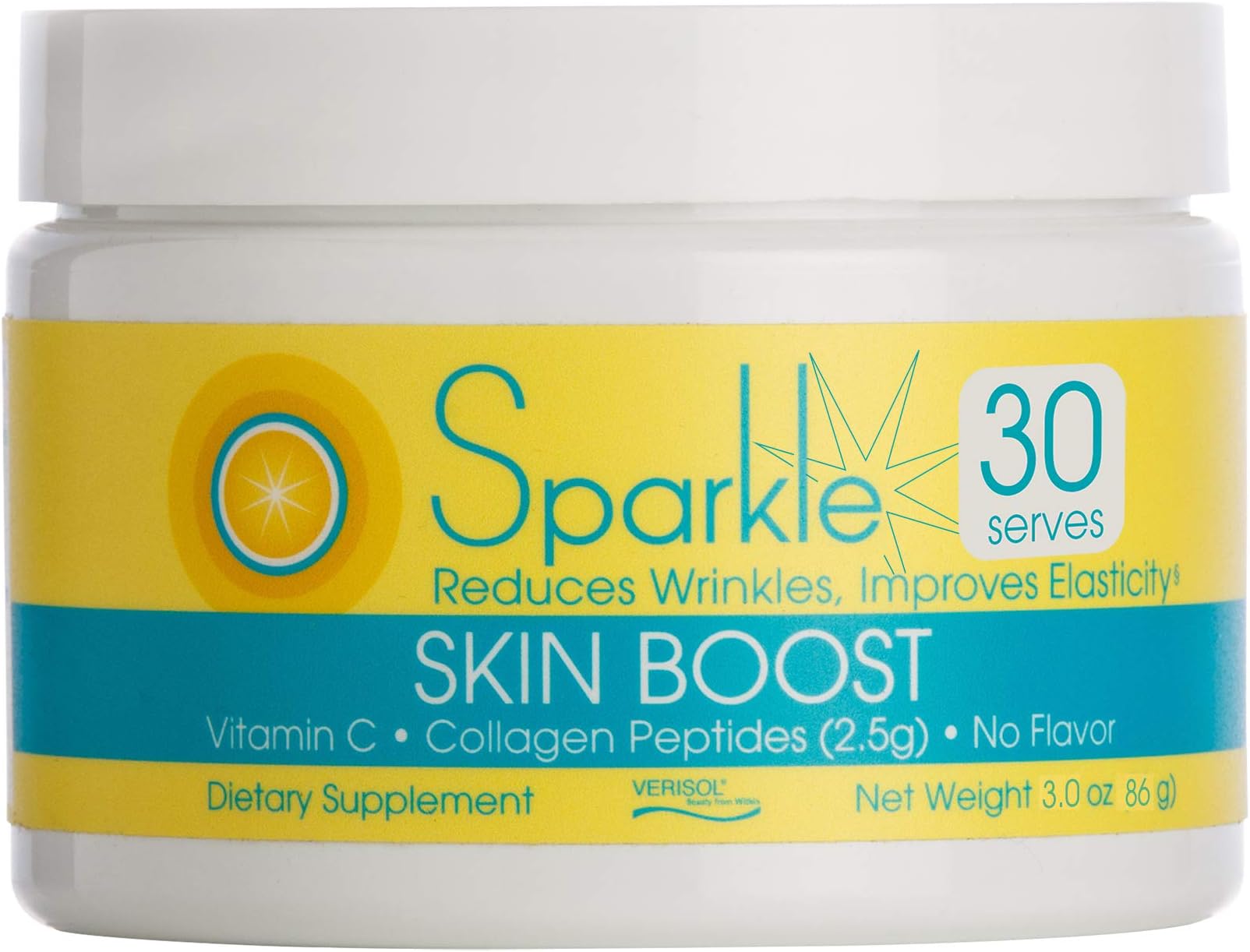 Amazon.com: Sparkle Skin Boost (Mixed Berry) [30-Serves] Verisol ...