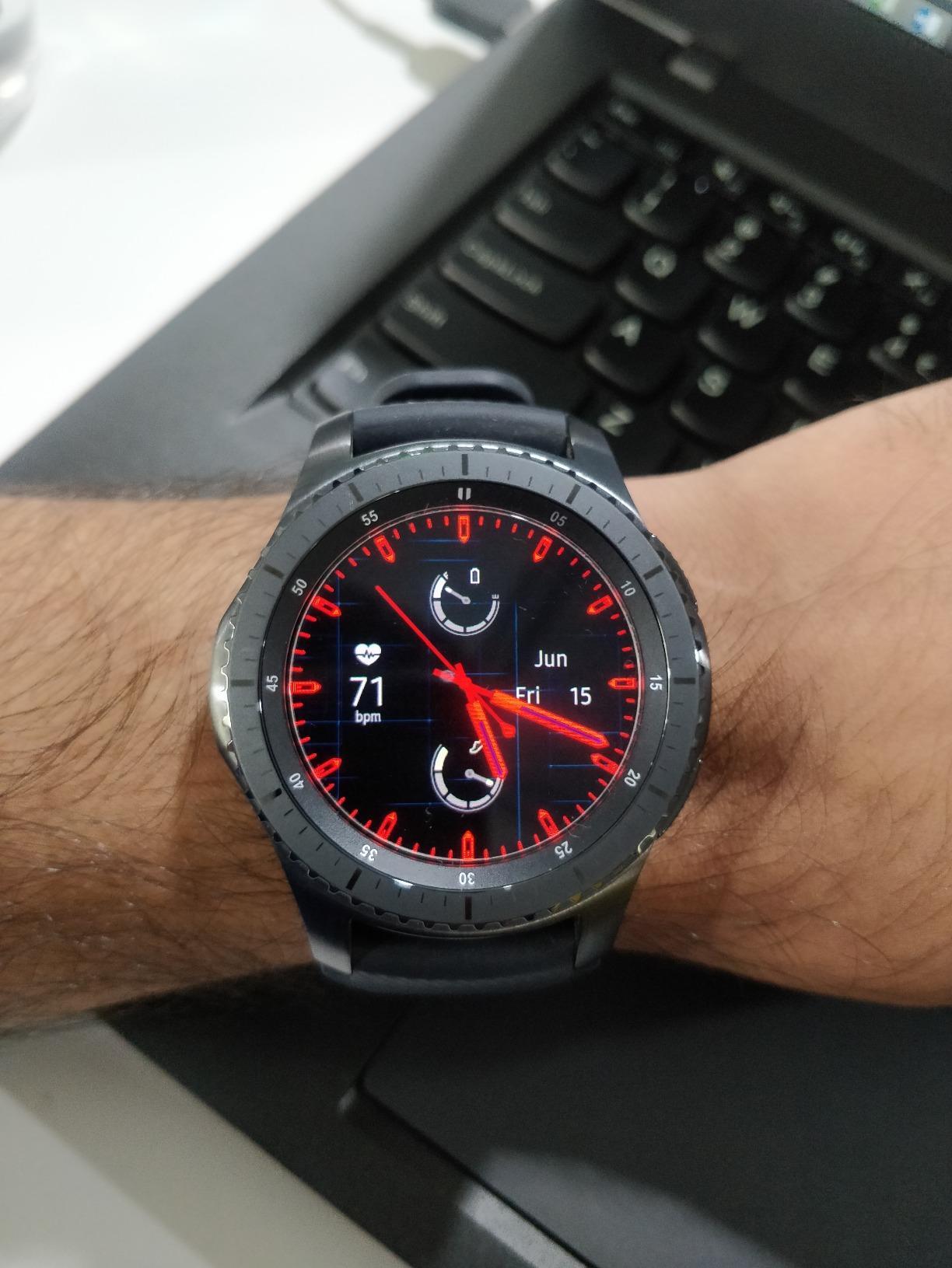 SAMSUNG Gear S3 Frontier Smartwatch : Amazon.in: Electronics