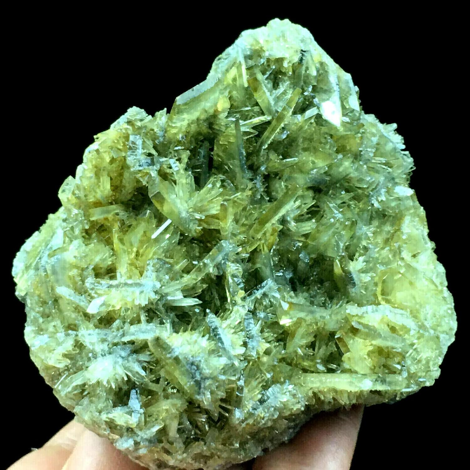 Amazon.com: LABDIP Home Collections 297.5g Transparent Yellow Lamellar ...