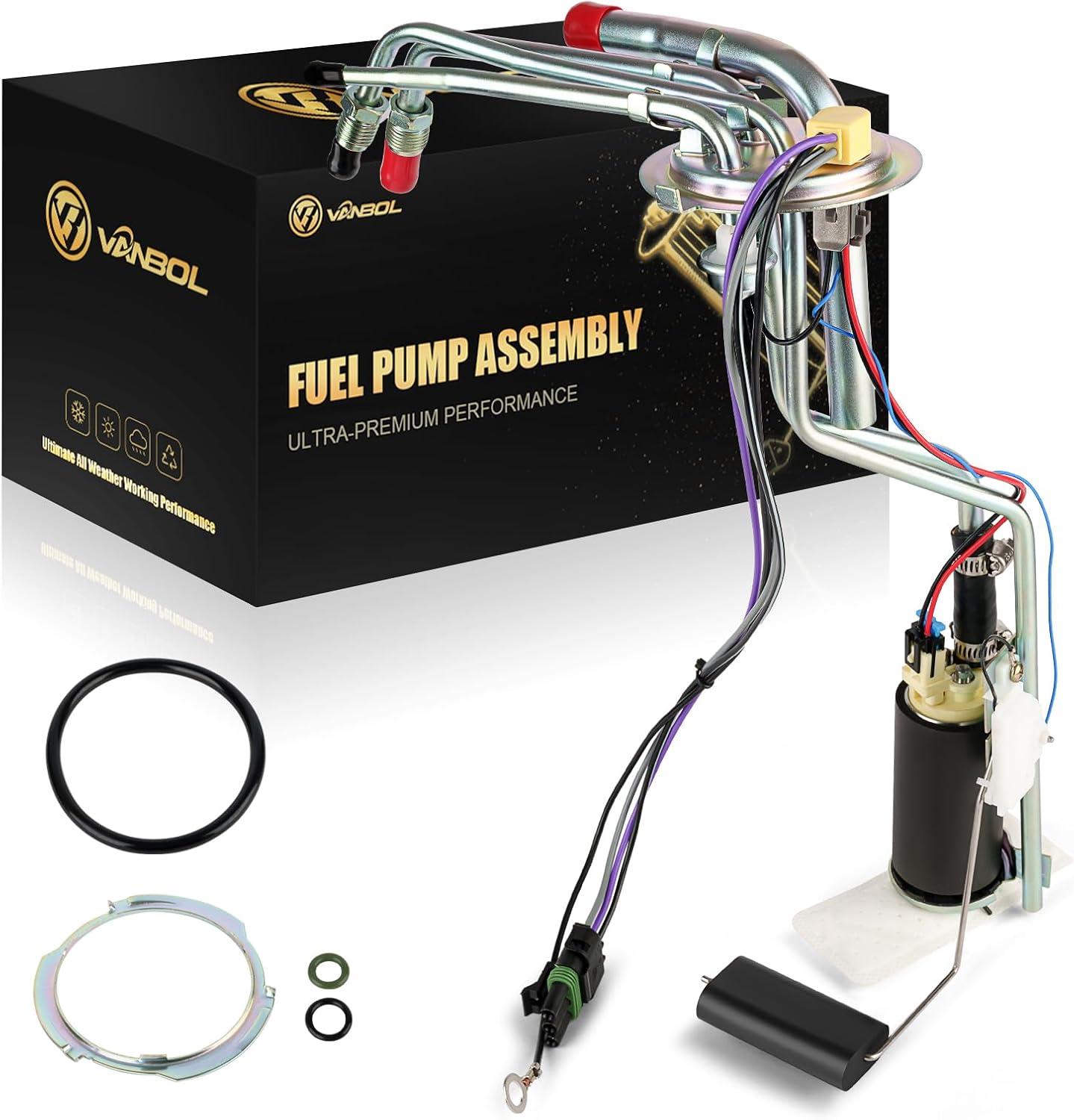 Amazon.com: VANBOL Electric Fuel Pump Module Assembly Compatible with Chevrolet Chevy GMC C1500 ...