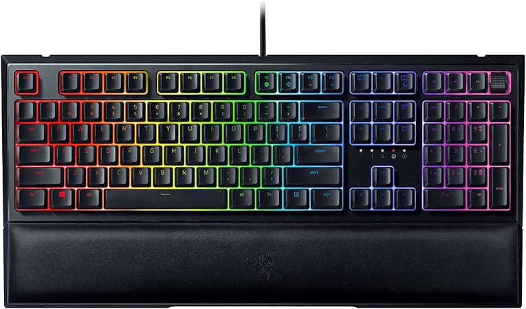 Razer Ornata V2 Gaming Keyboard: Hybrid Mechanical Key Switches ...