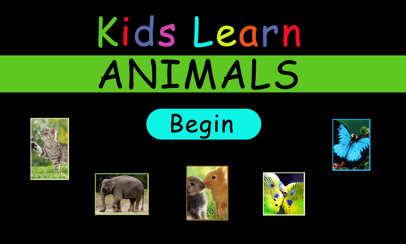 Kids Learn Animals - App on Amazon Appstore