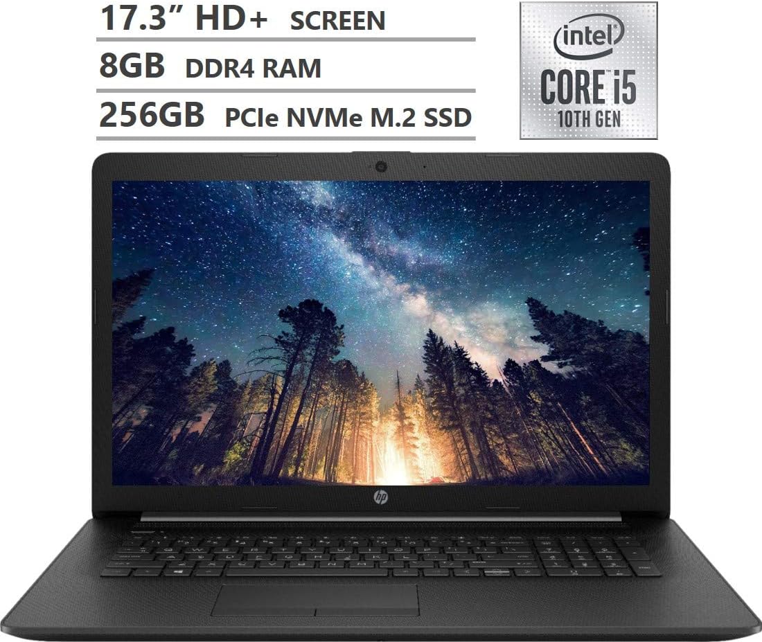 Amazon.com: HP 2020 Laptop, 17.3" HD+ Screen, 10th Gen Intel Core i5 ...