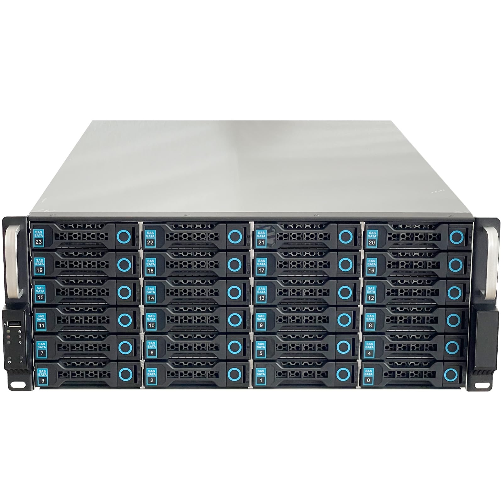 Amazon.com: Generic ZhenLoong LF24-6G-EXT 4u 24 Bay Server Chassis Hard ...