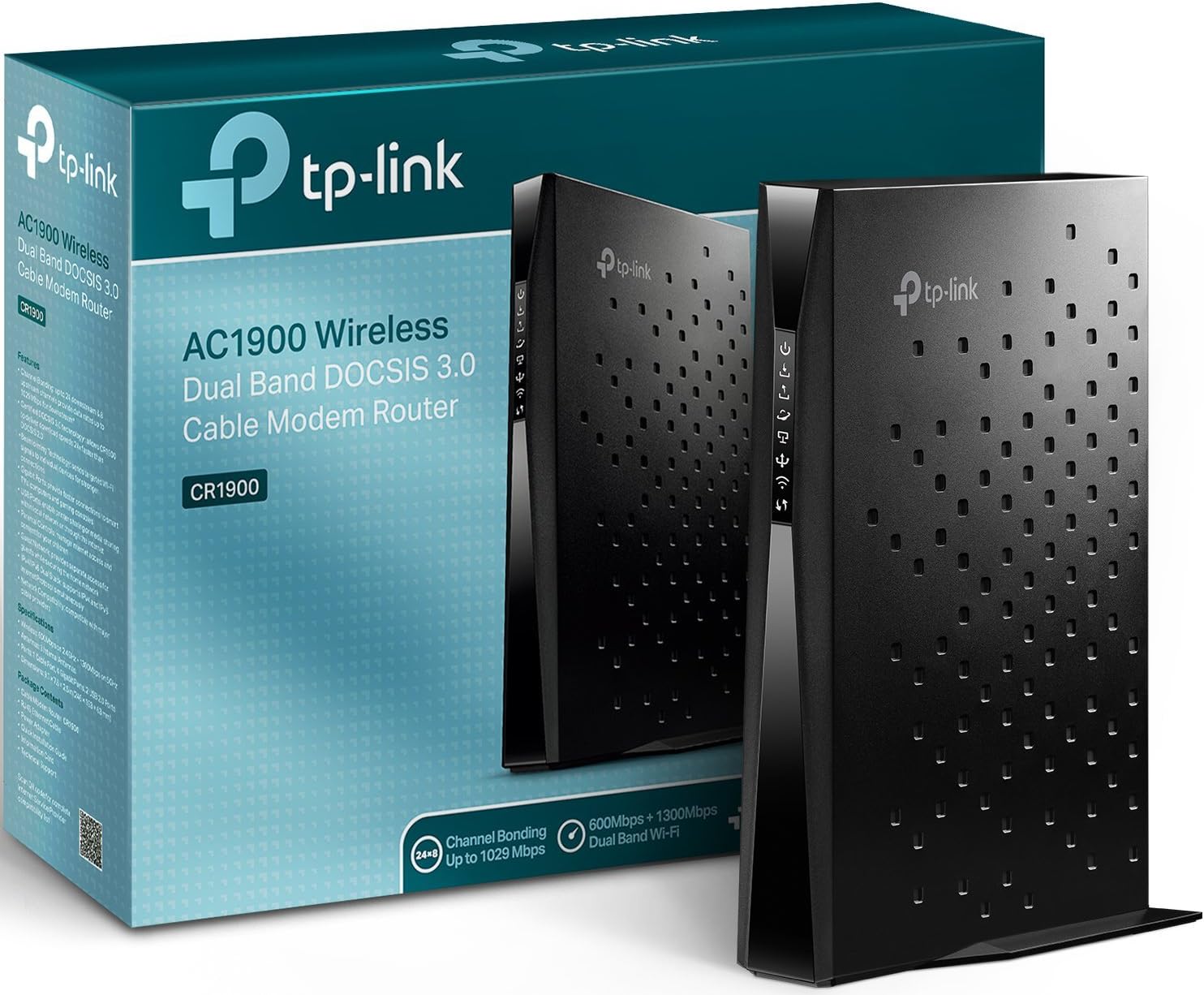 Amazon.com: TP-Link Archer CR1900 24x8 DOCSIS3.0 AC1900 Wireless Wi-Fi ...