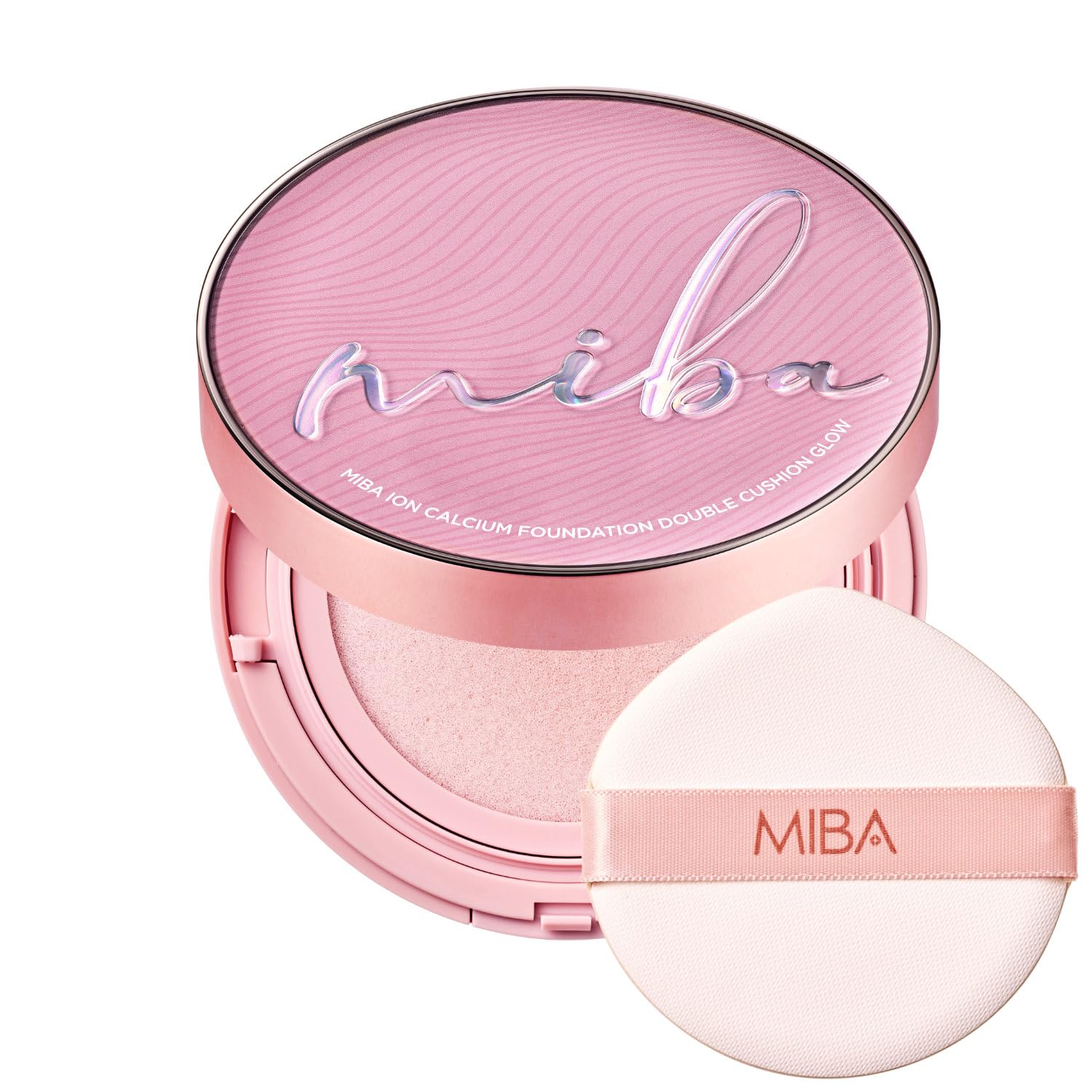 Amazon.com : MIBA Ion Calcium Foundation Double Cushion Glow 25 g / 0. ...