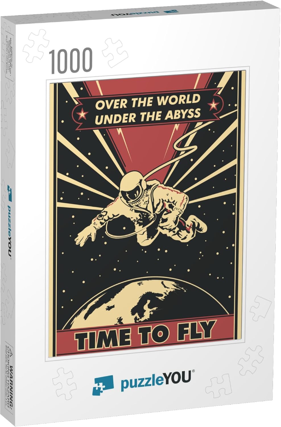 Amazon.com: Vector Astronaut Space Propaganda Poster Obey Style ...