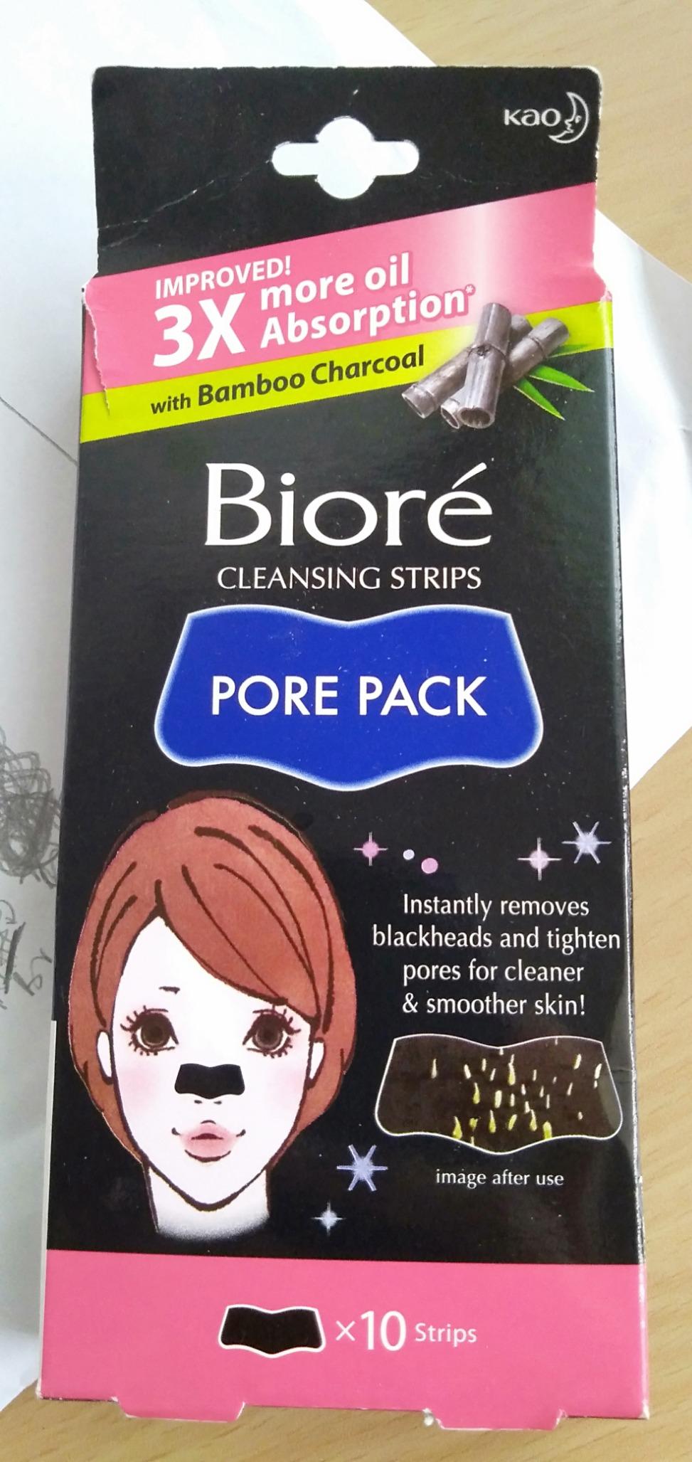Buy BIORÉ Deep Cleansing Nose Strips Pore Pack - Black Online at Low ...