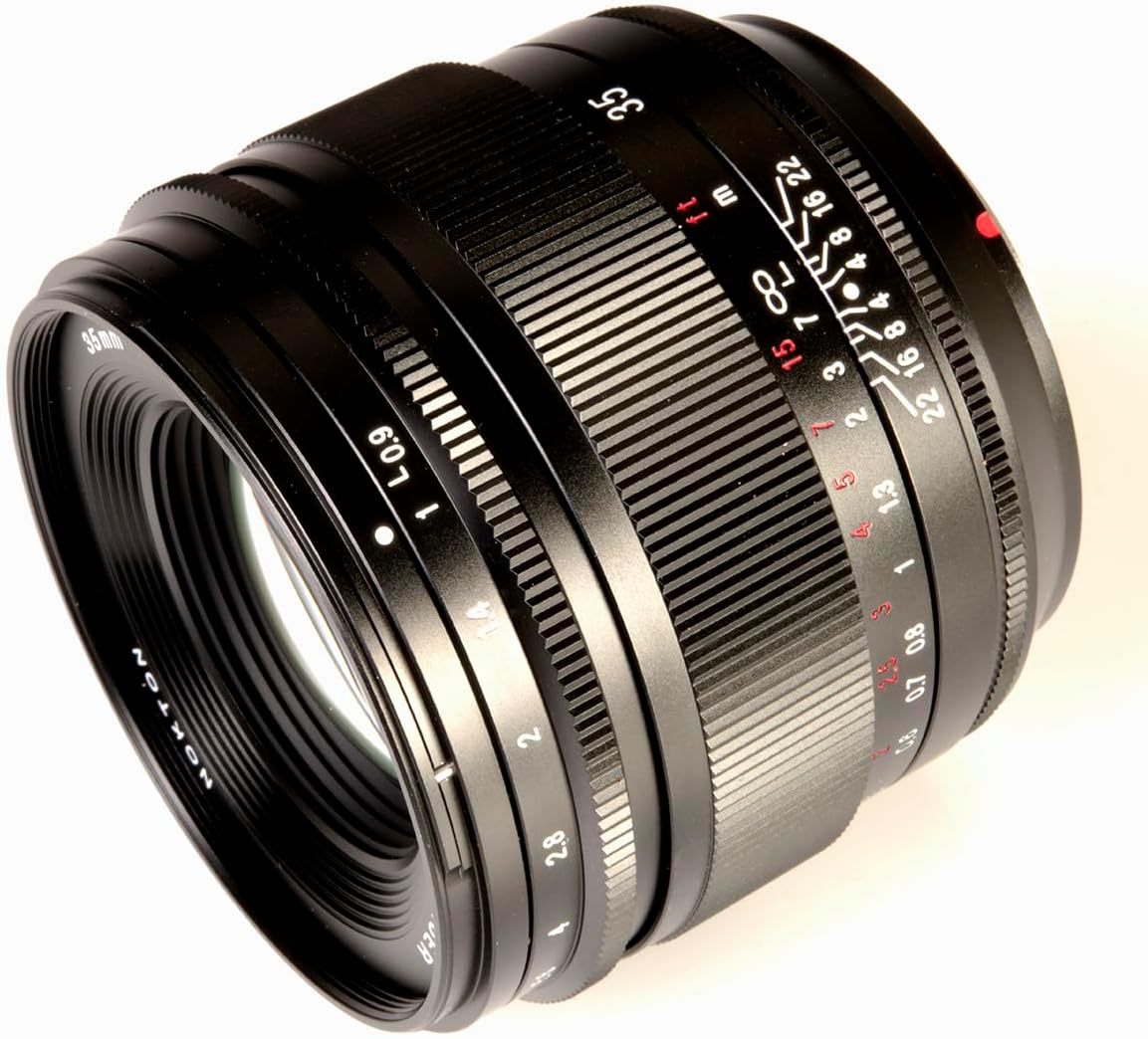 Amazon.com : Voigtlander X Mount 35mm F0.9 Nokton GA Aspherical ...