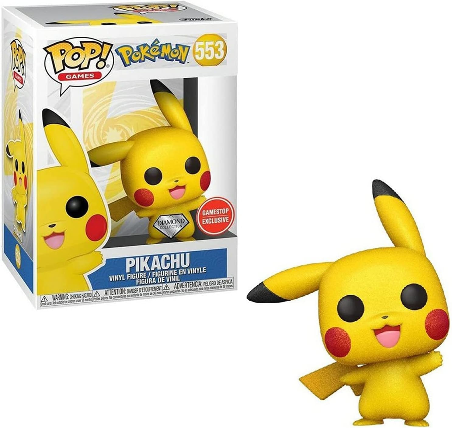 Amazon.com: Funko 31528 Pop Games: Pokemon S1- Pikachu : Funko: CDs & Vinyl