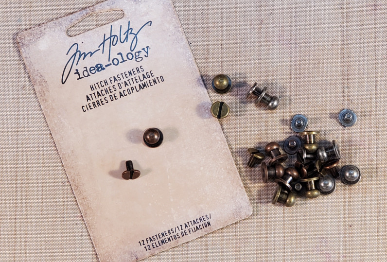 Watch Hitch Fasteners by Tim Holtz Idea-ology, Antique Finishes on ...