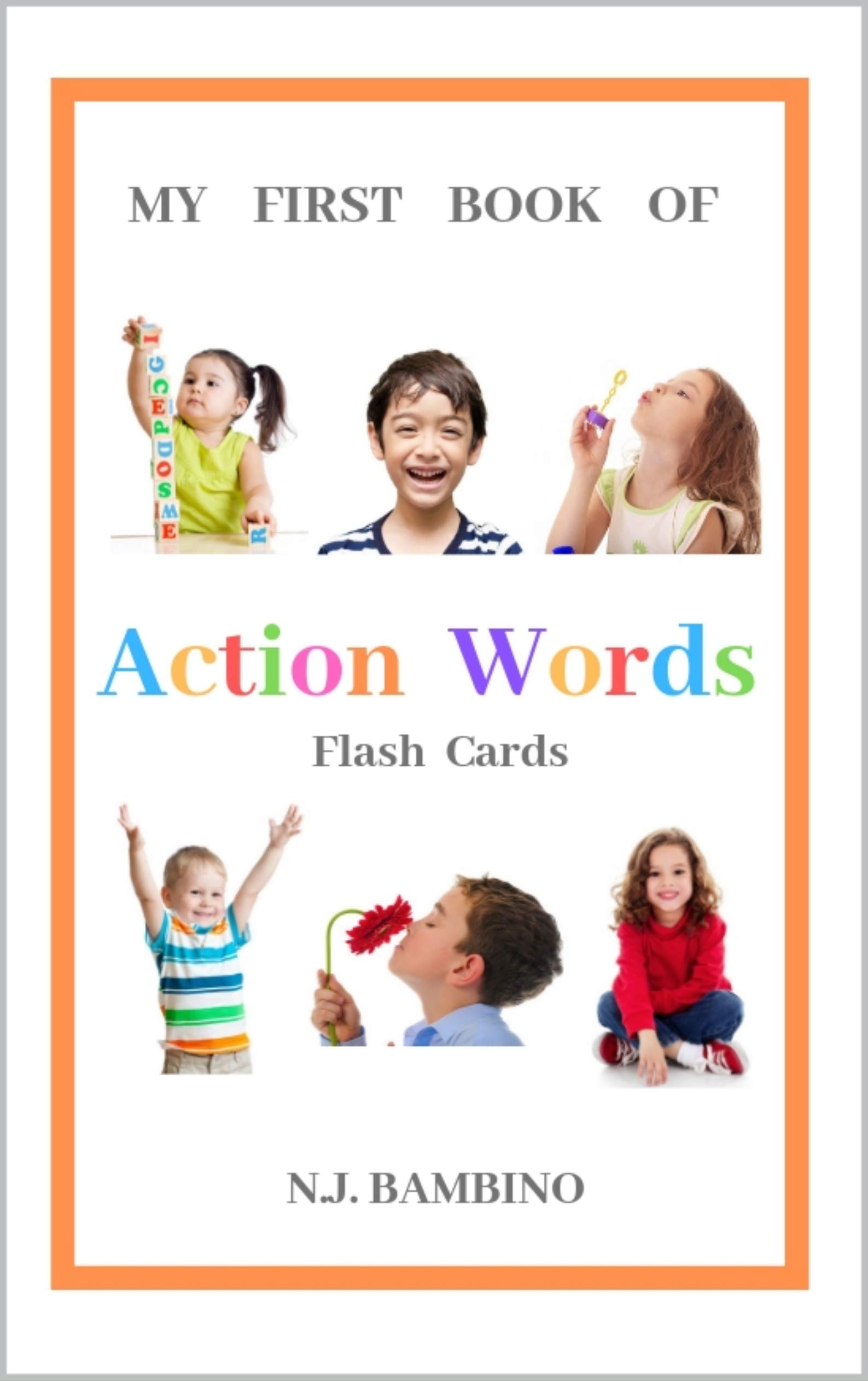 Buy Action Words Flash Cards: Beautiful illustrated book of everyday ...