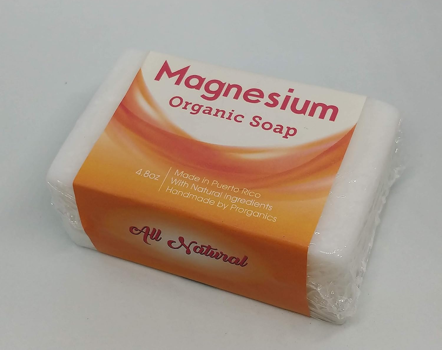 Amazon.com : Prorganics Magnesium Organic soap (140g) Huge 4.8oz ...