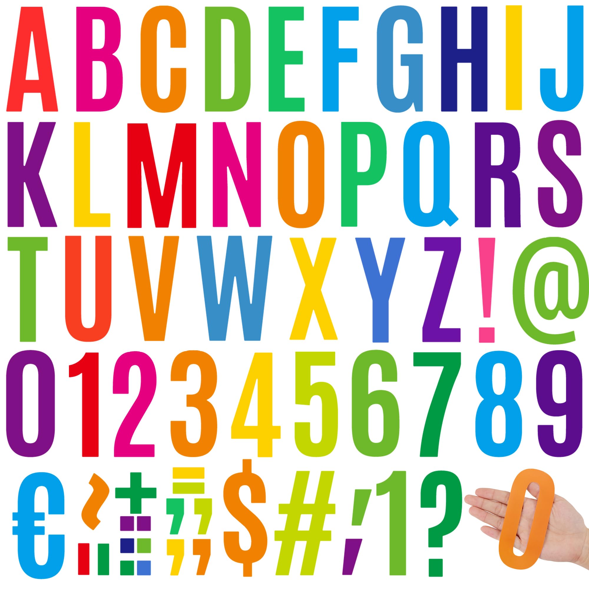Snapklik.com : 240Pcs 5 Inch Bulletin Board Letters Large Letter ...