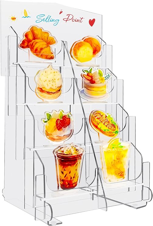 Amazon.com: Ofrgie Acrylic Sticker Display Stand, Sticker Holder ...