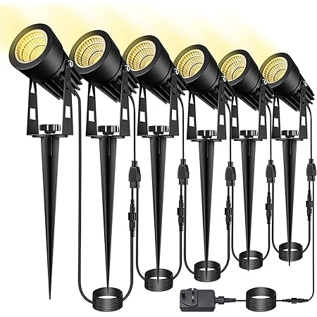 Garden Lights Mains Powered, GreenClick Extendable 21M Garden ...