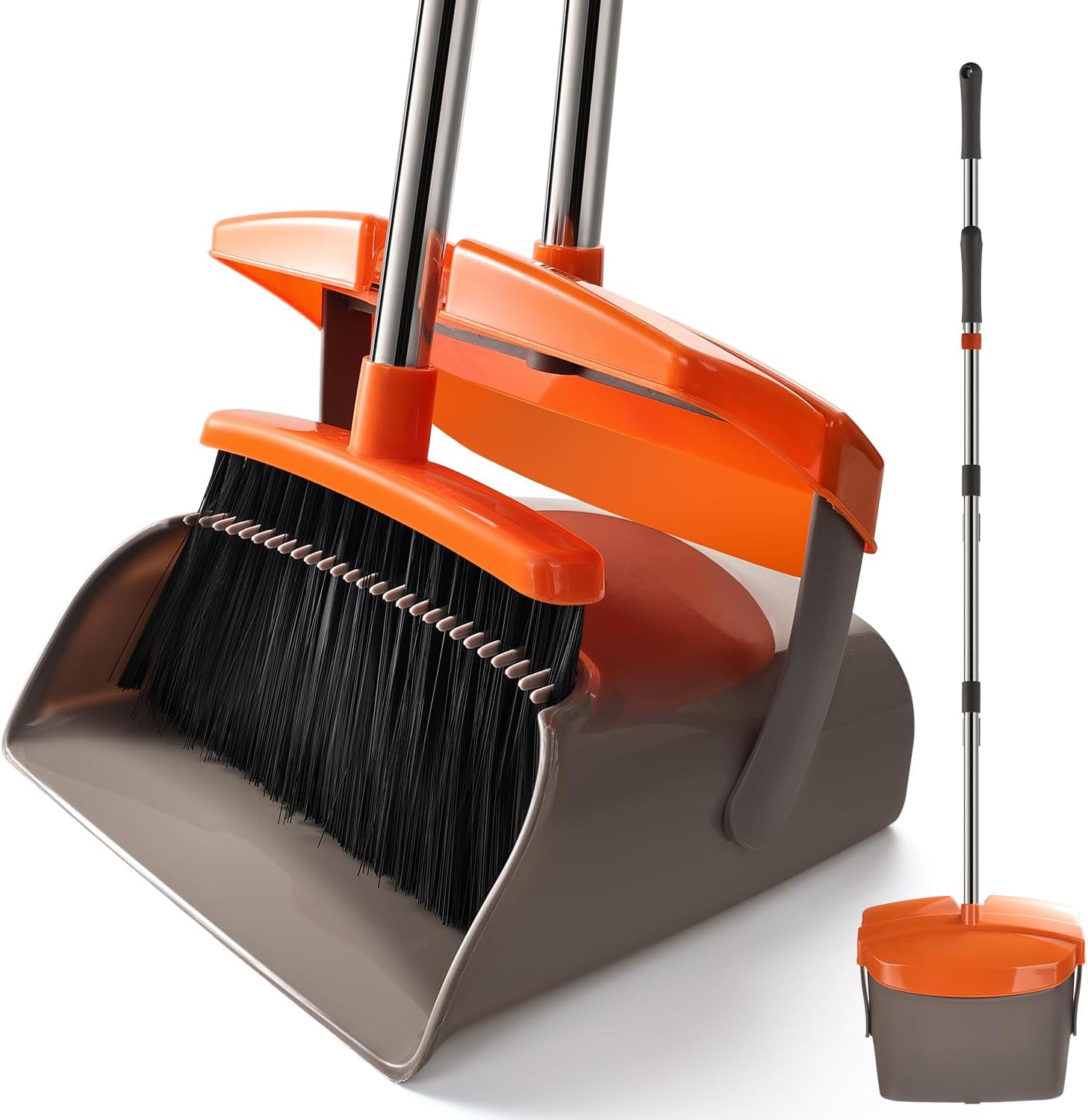 Amazon.com: Broom and Dustpan - Broom and Dustpan Set for Home, Kitchen ...