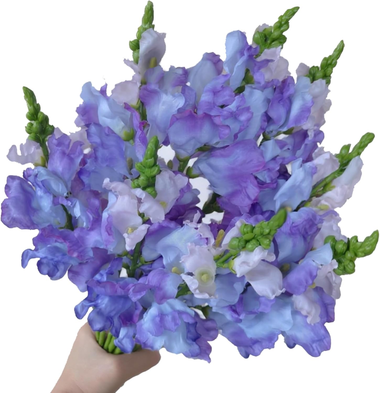 Amazon.com: JBBCMY 8 PCS Artificial Flowers Snapdragon Realistic Floral ...