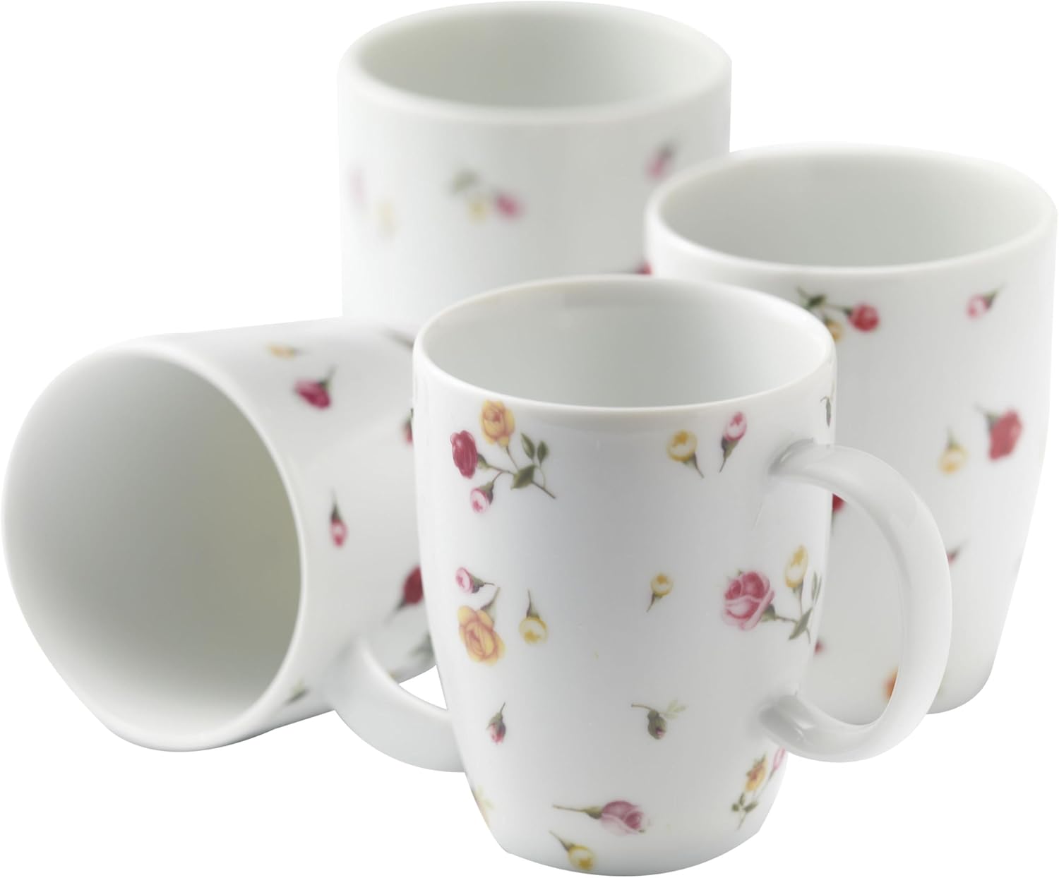 Royal Albert Country Rose Buds Mugs, Set of 4 : Amazon.ca: Home