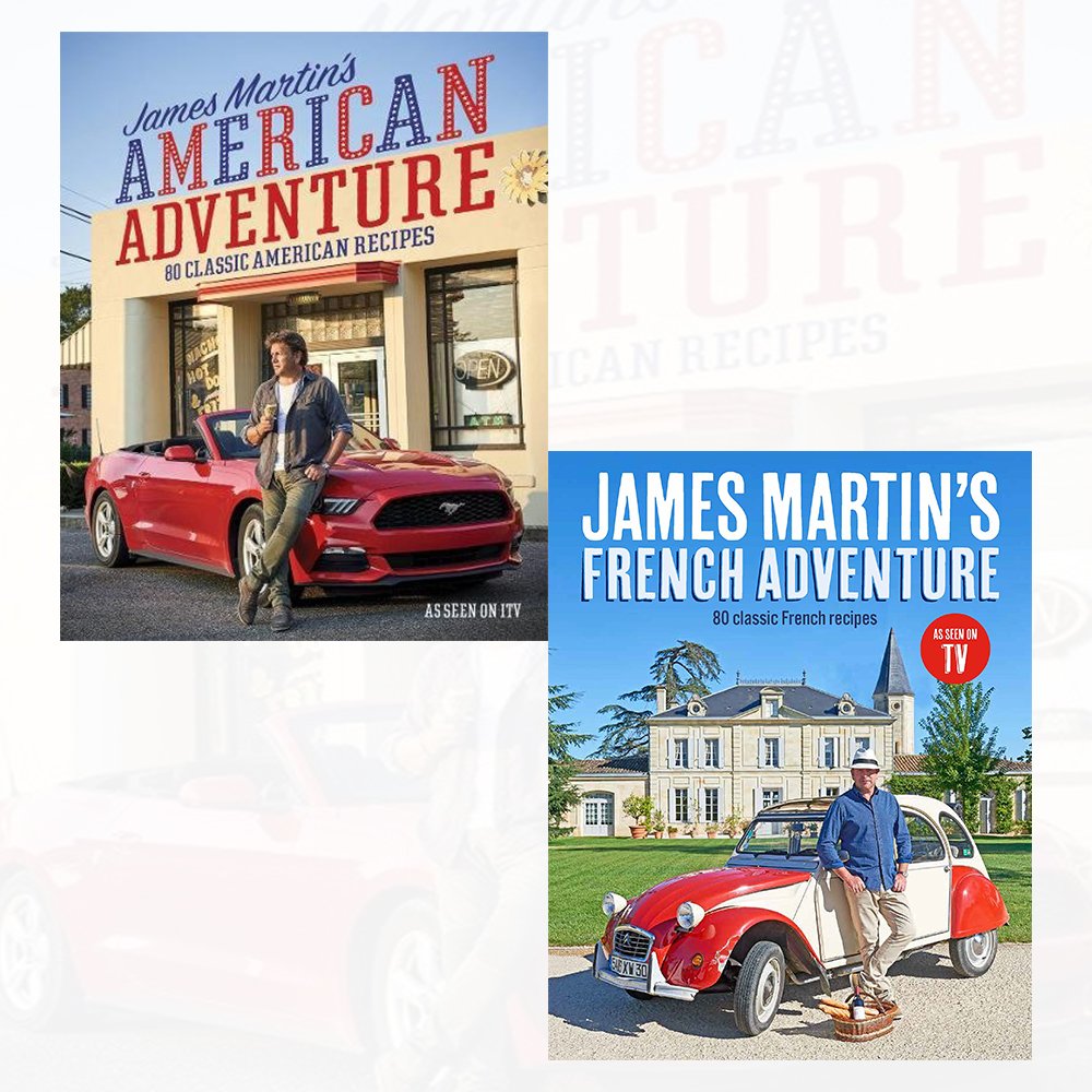 james martin's french adventure and james martin's american adventure 2 ...
