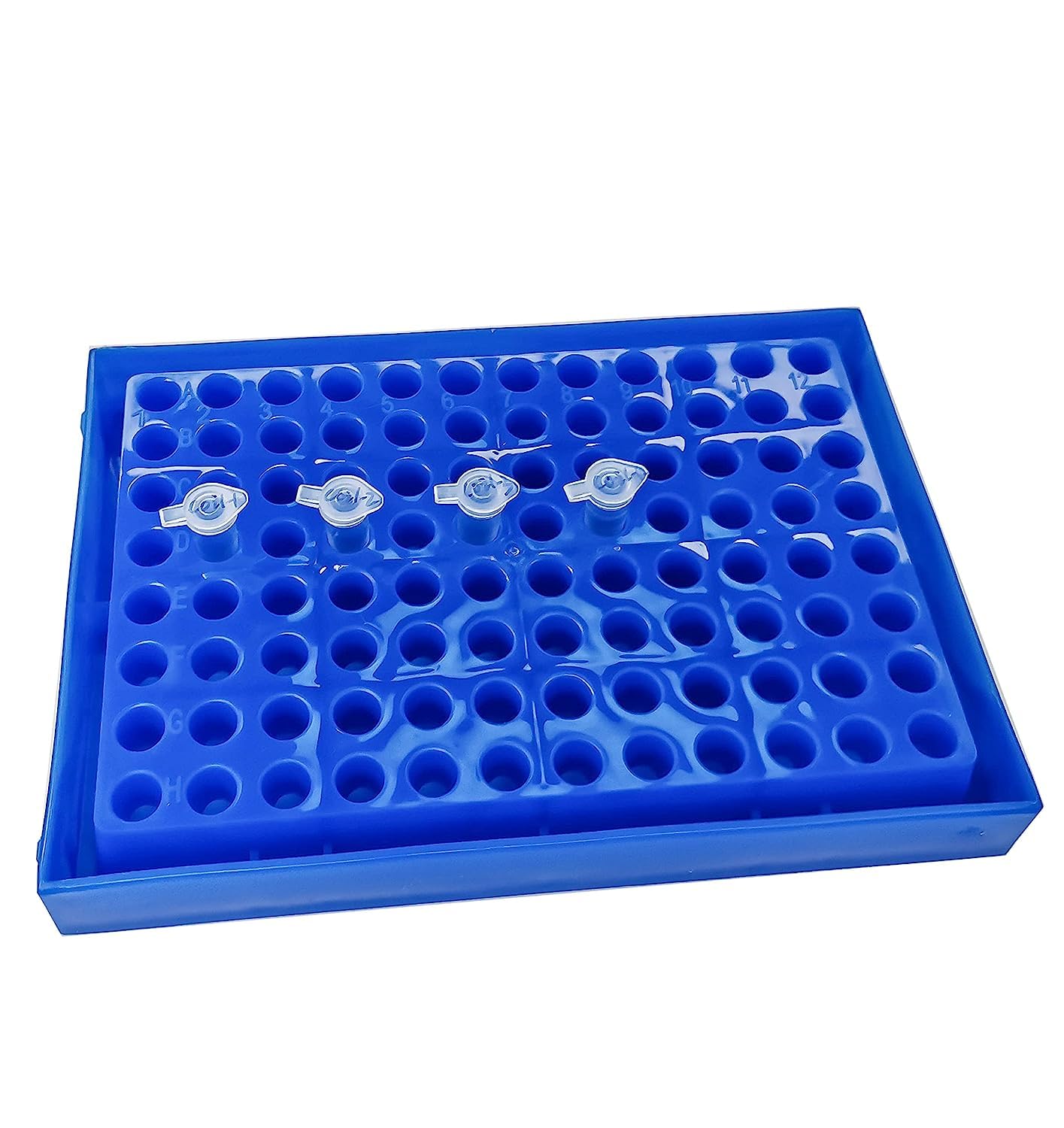 Snapklik.com : ZHIBANG 96 Positions PCR Tube Rack For 02ml ...