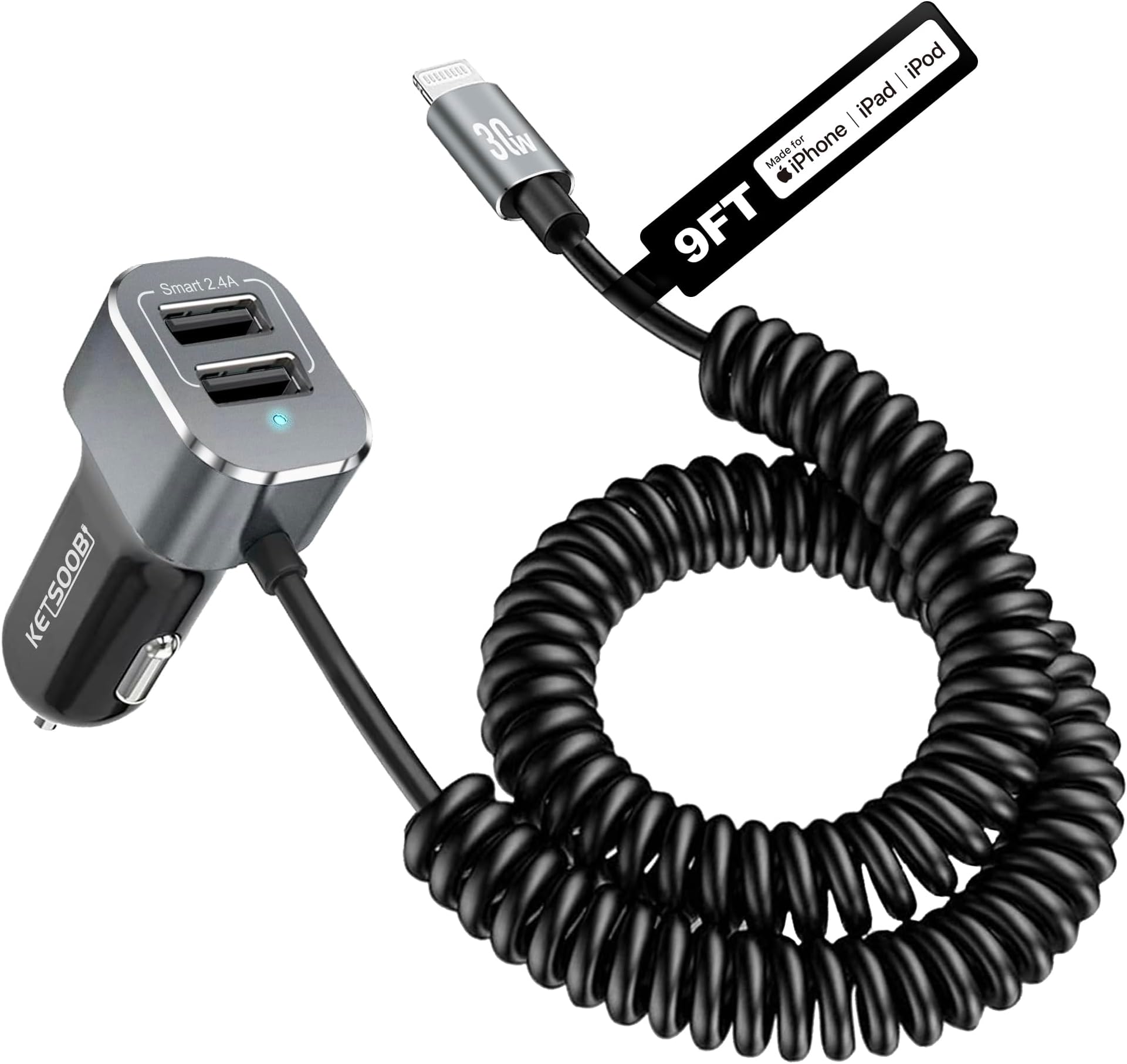 Amazon.com: Syncwire iPhone Car Charger - Upgrade [Apple MFi Certified ...