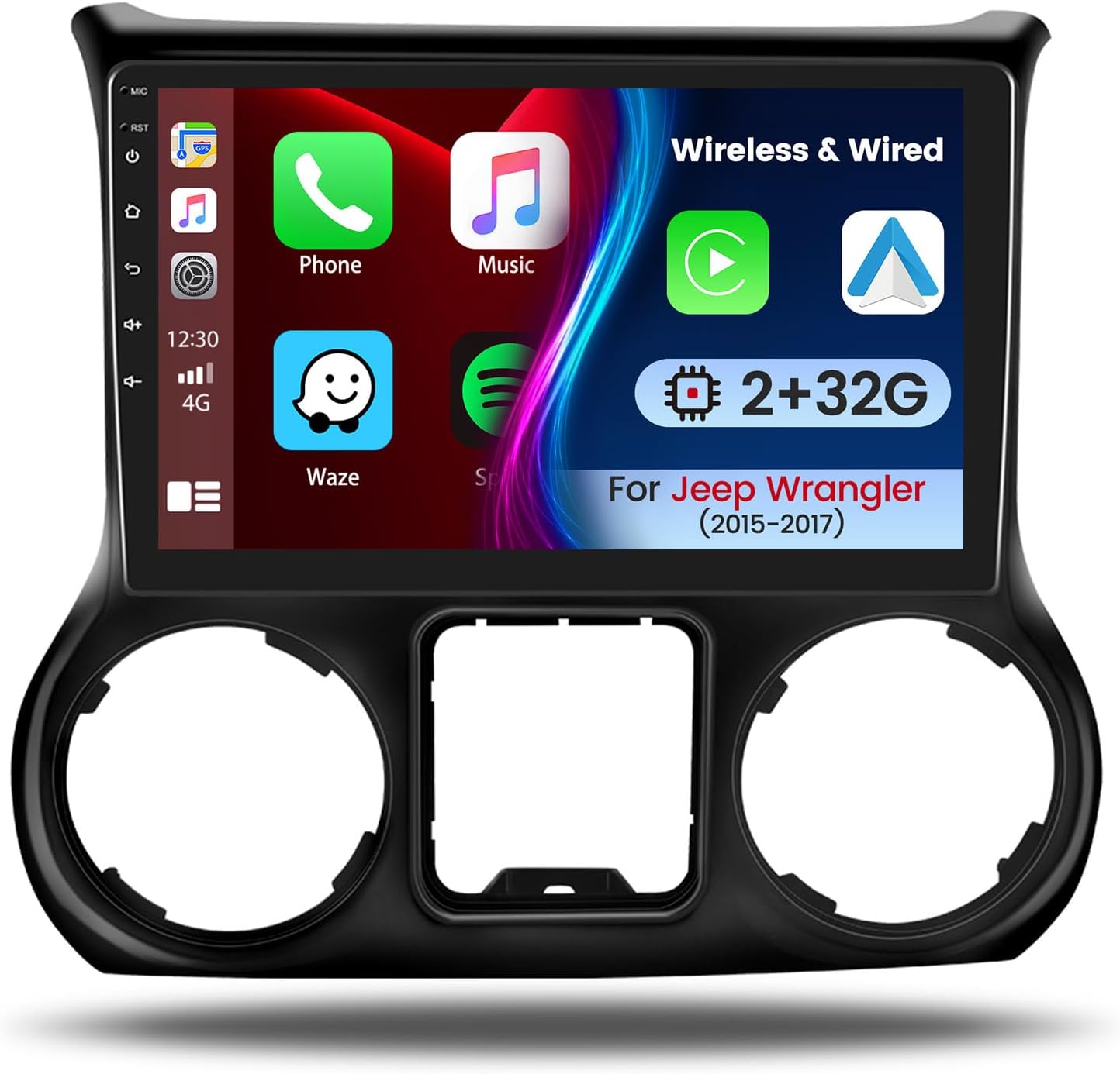 Amazon.com: for Jeep Wrangler JK Radio 2015 2016 2017 Android Car ...
