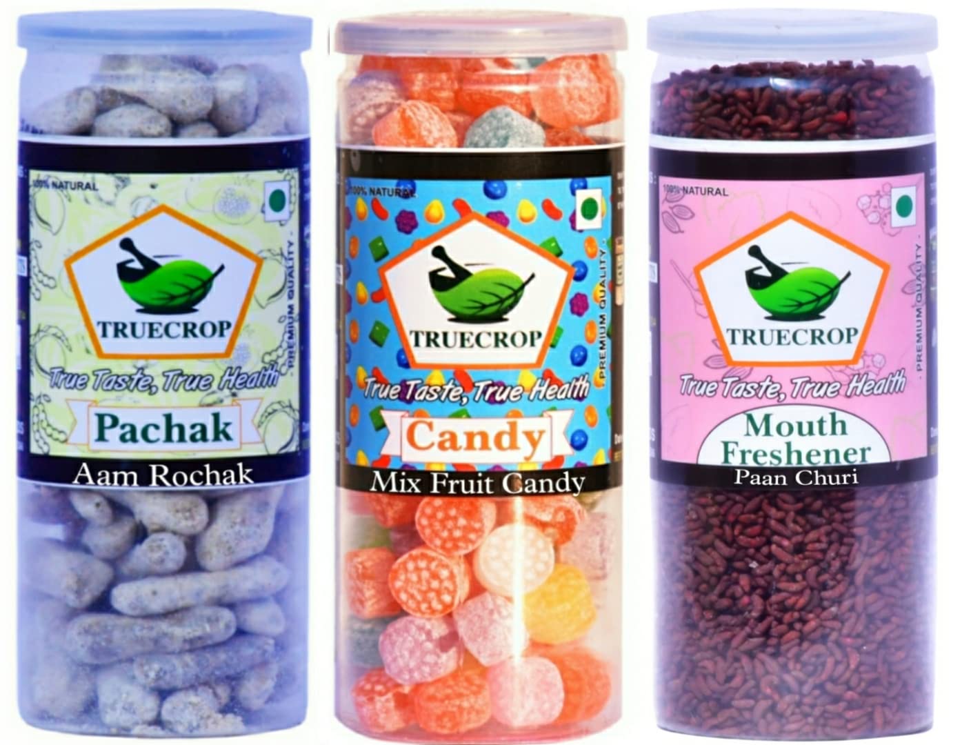 Truzana (Truecrop) Aam Rochak, Mix Fruit Candies & Paan Churi Mukhwas ...