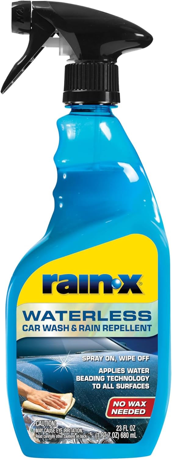 Rain‑X Waterless Car Wash & Rain Repellent - 680ml : Amazon.sg: Automotive