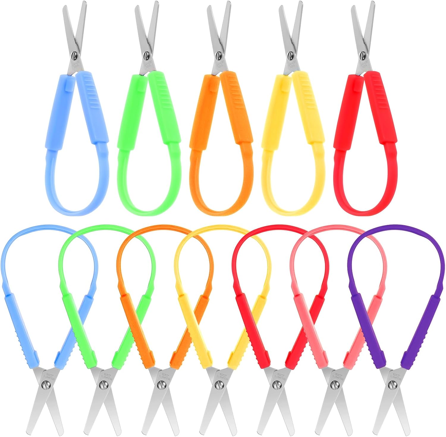 Amazon.com: YUXIANLB Mini Loops Scissors Automatic Rings Handed Cutting ...