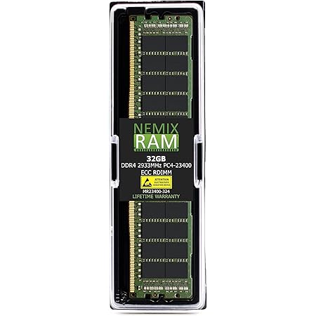 NEMIX RAM 32GB DDR4 2933MHZ PC4-23400 RDIMM Replacement for DELL ...