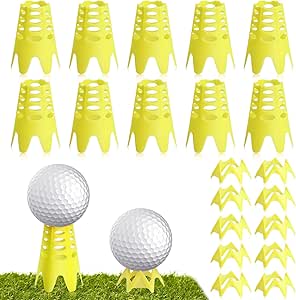 Amazon.com : TOBWOLF 20PCS Golf Simulator Tees, Plastic Golf Tees ...