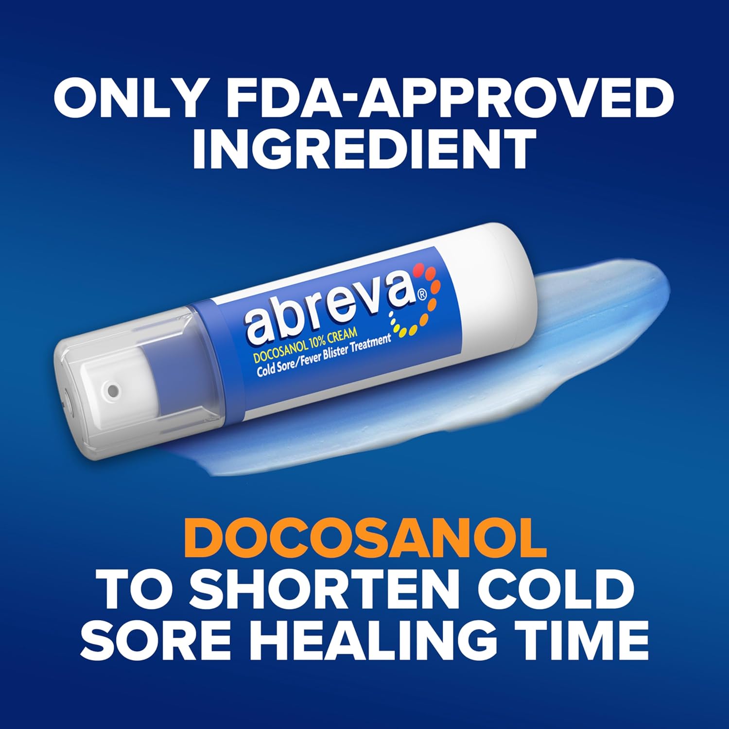 Creme Abreva Docosanol 10% para Tratamento de Herpes Labial - 20 g em ...