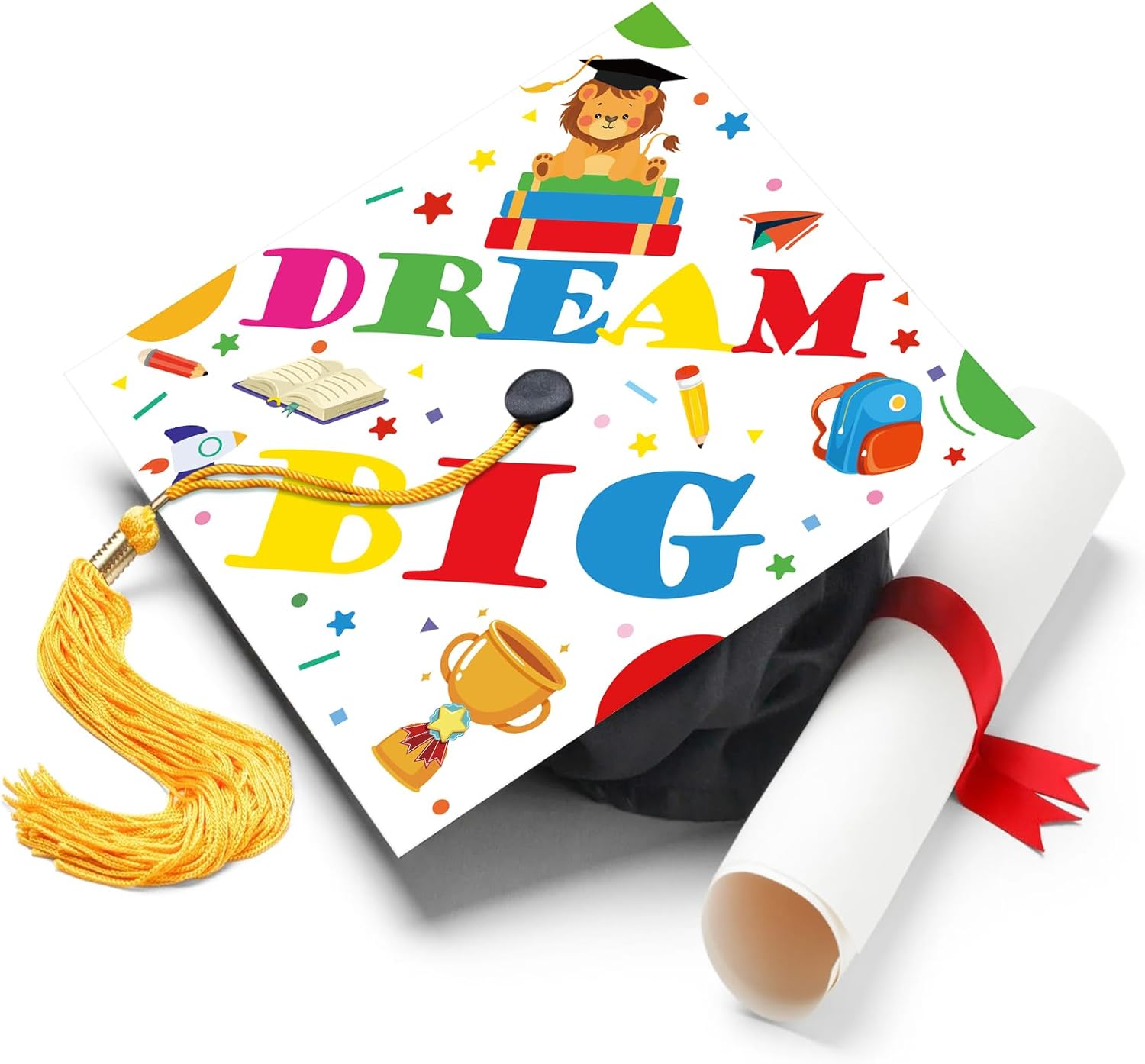 Amazon.com: Preschool Graduation Cap Decorations for Kids 2024 ...
