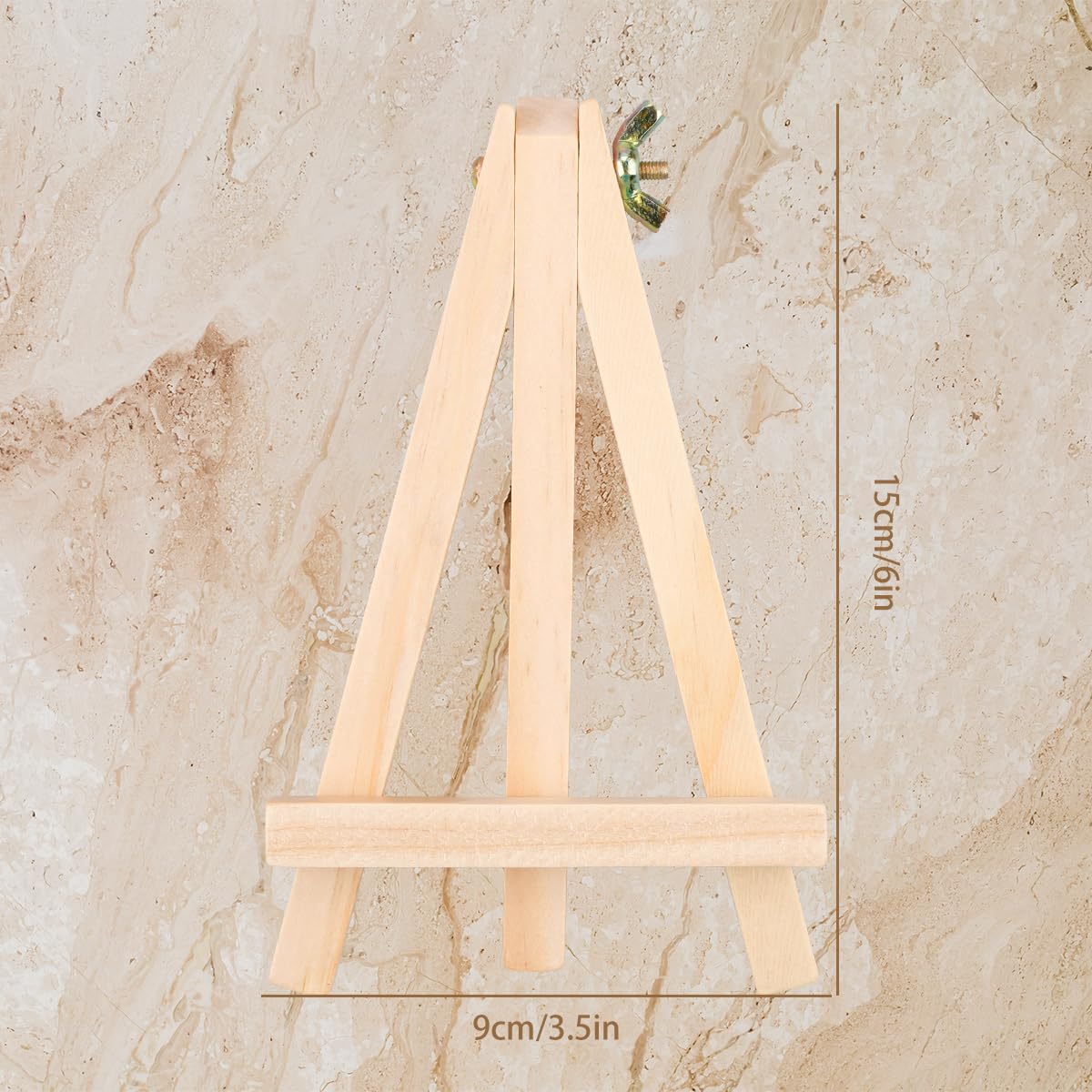 Small Tabletop Wood Display Artist A-Frame Easel,9 * 15 – BigaMart