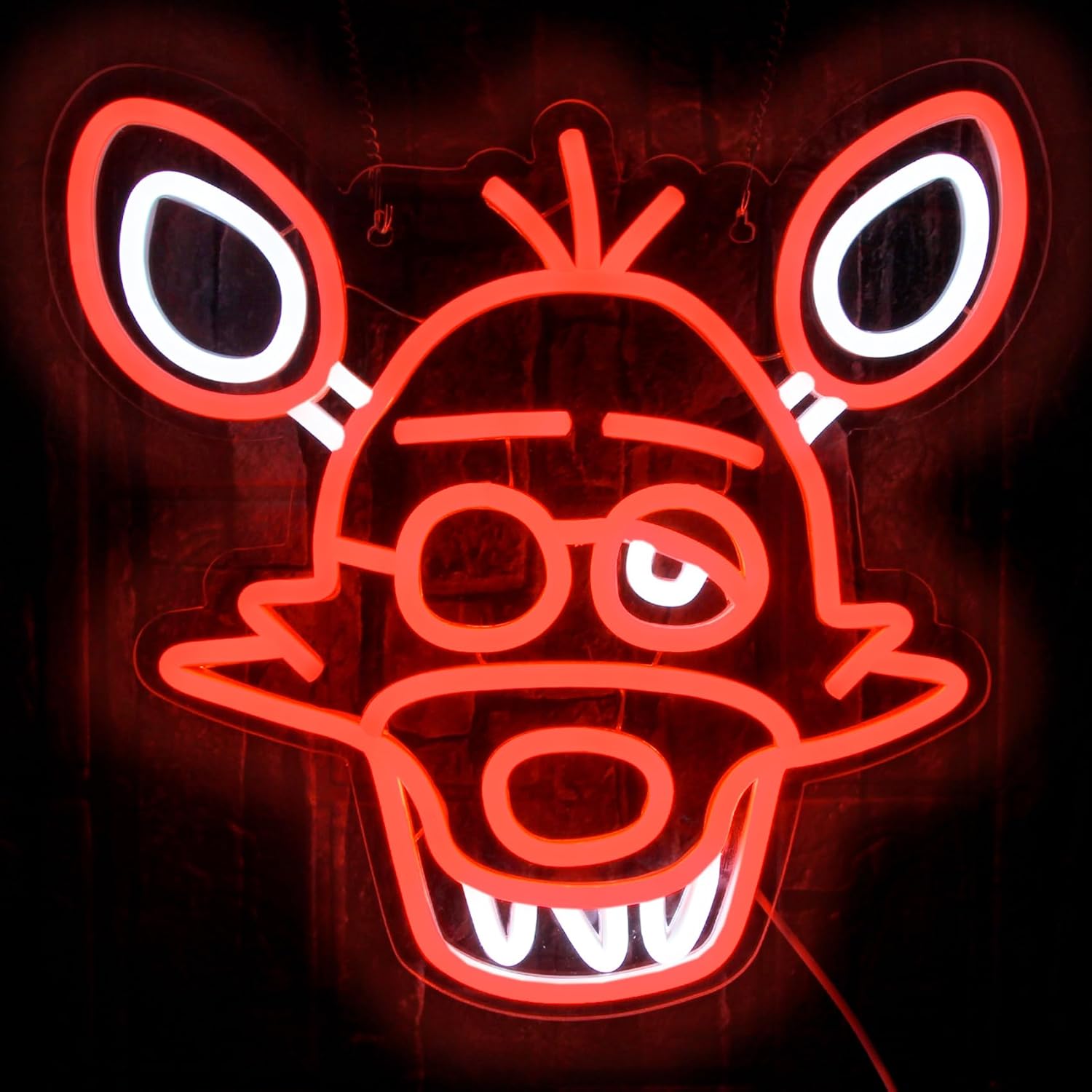 foxy Neon Signs for Wall Decor,Five Nights at Freddy's Led Neon Lights ...