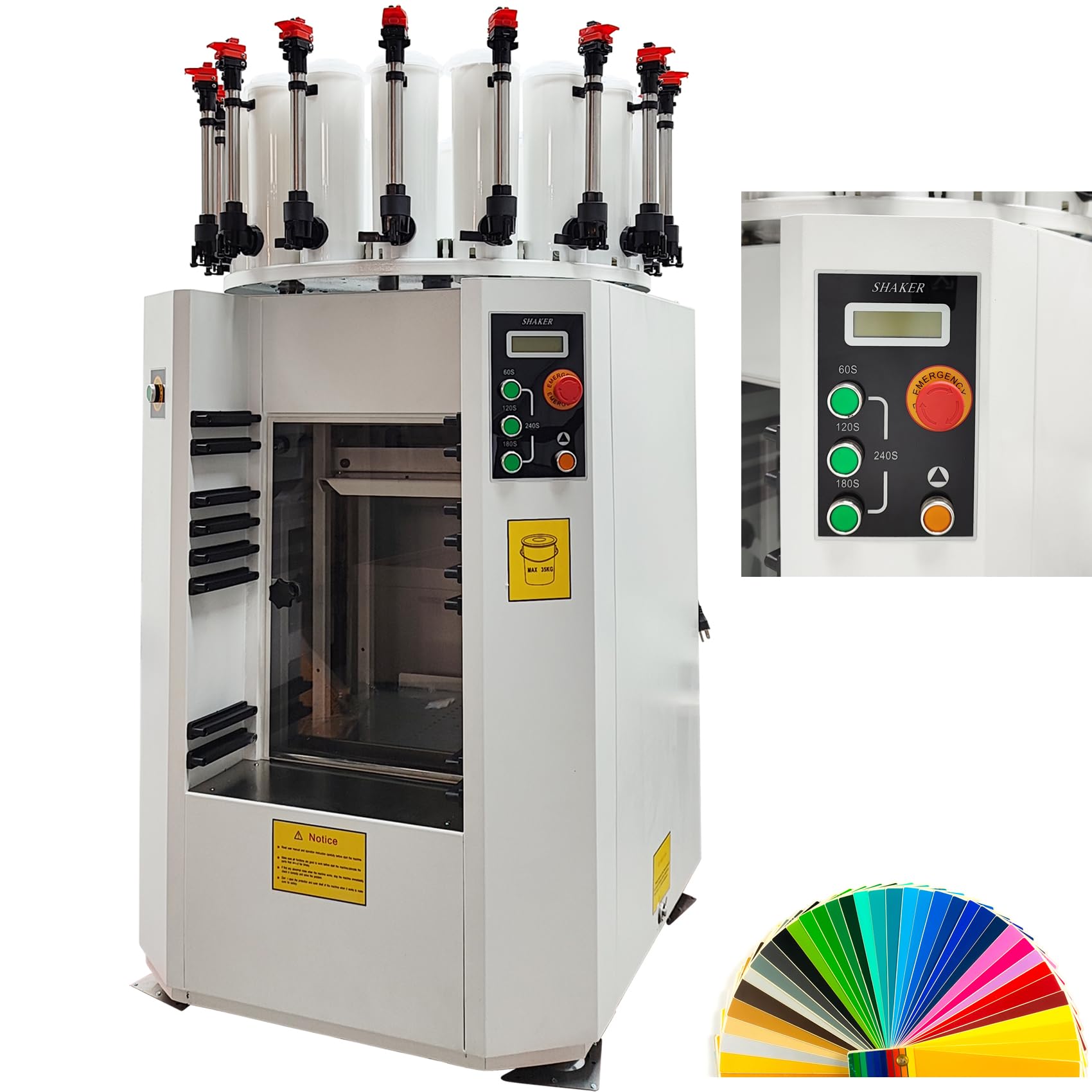 Paint Color Mixing Machine Automatic Paint Shaker Mixing Machine 5 ...