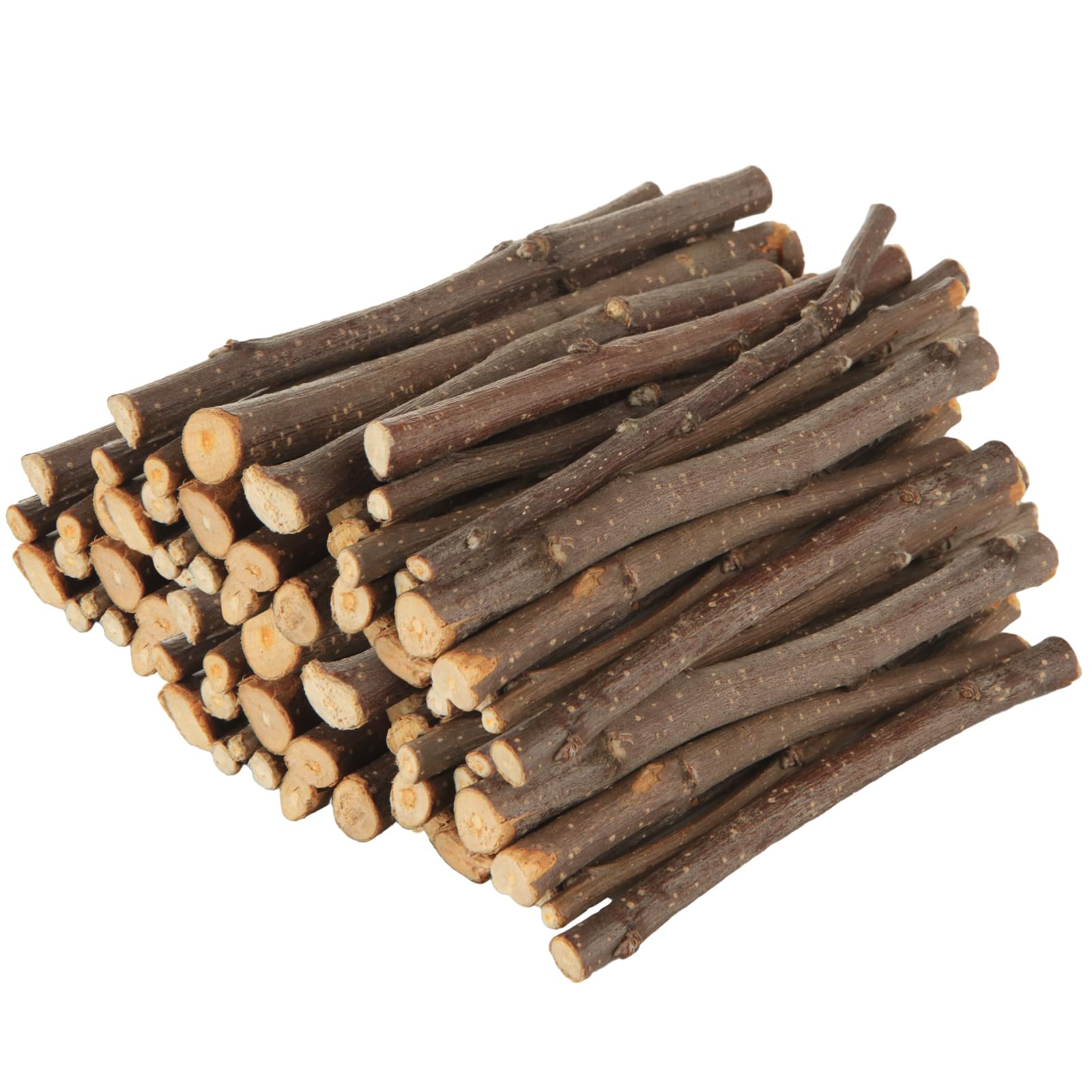 Amazon.com: DIRBUY 600PCS 4.5 inch Wood Log Sticks for Crafts - Natural ...