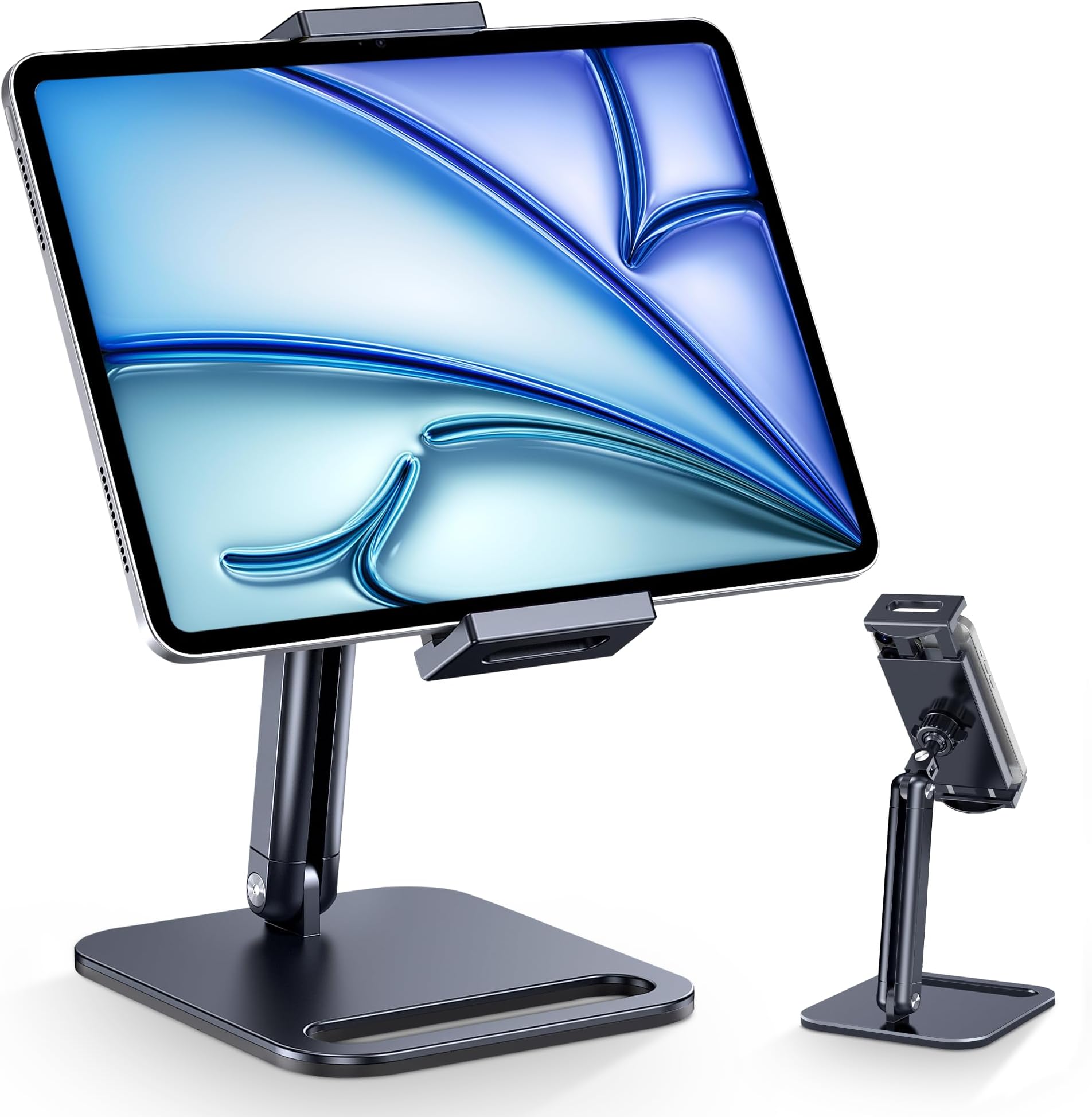 Amazon.com: Tablet Stand for iPad, Aluminum Multi-Angle Adjustable ...